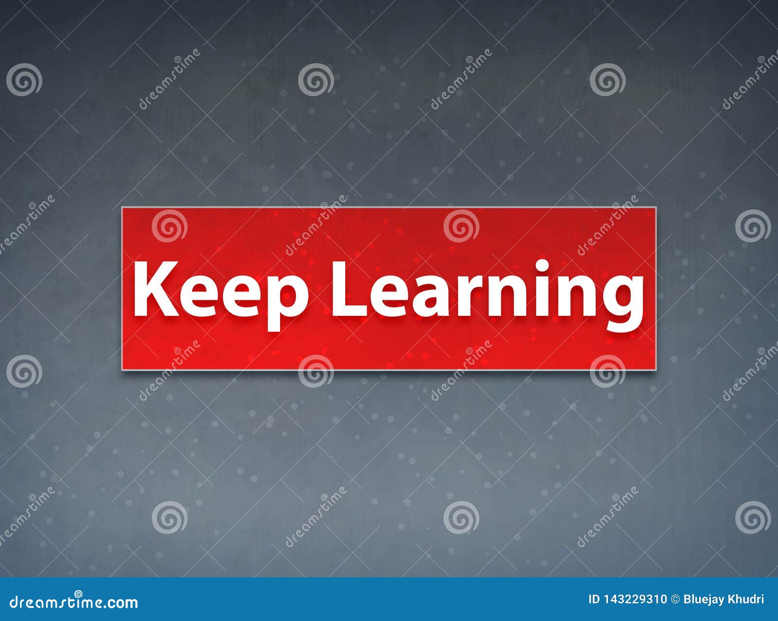 Keep Learning Red Banner Abstract Background Stock Illustration ...