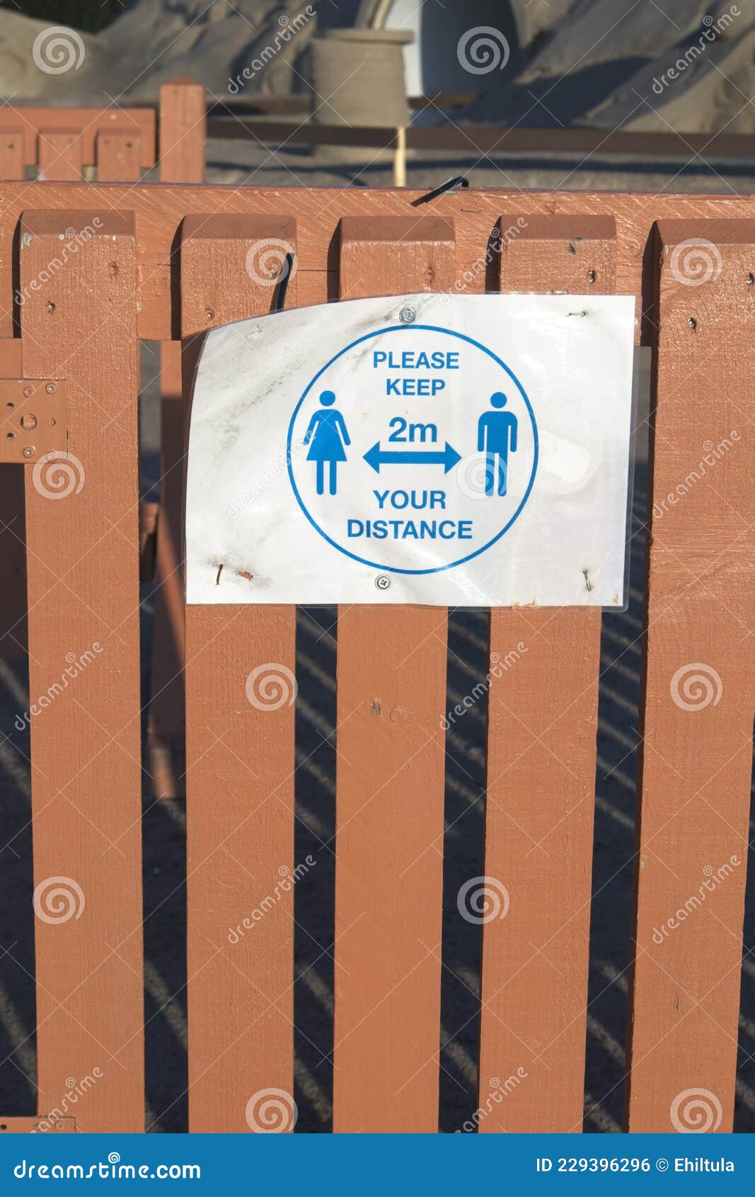 Keep the 2 Meter Distance Sign Stock Photo - Image of caution, pandemic ...