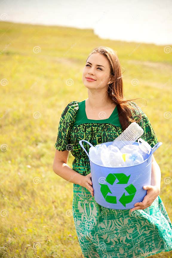 Keep our planet clean stock photo. Image of person, standing - 29615256