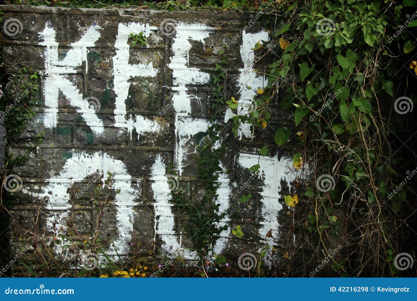Keep Out Sign Warning stock photo. Image of express, brick - 42216298
