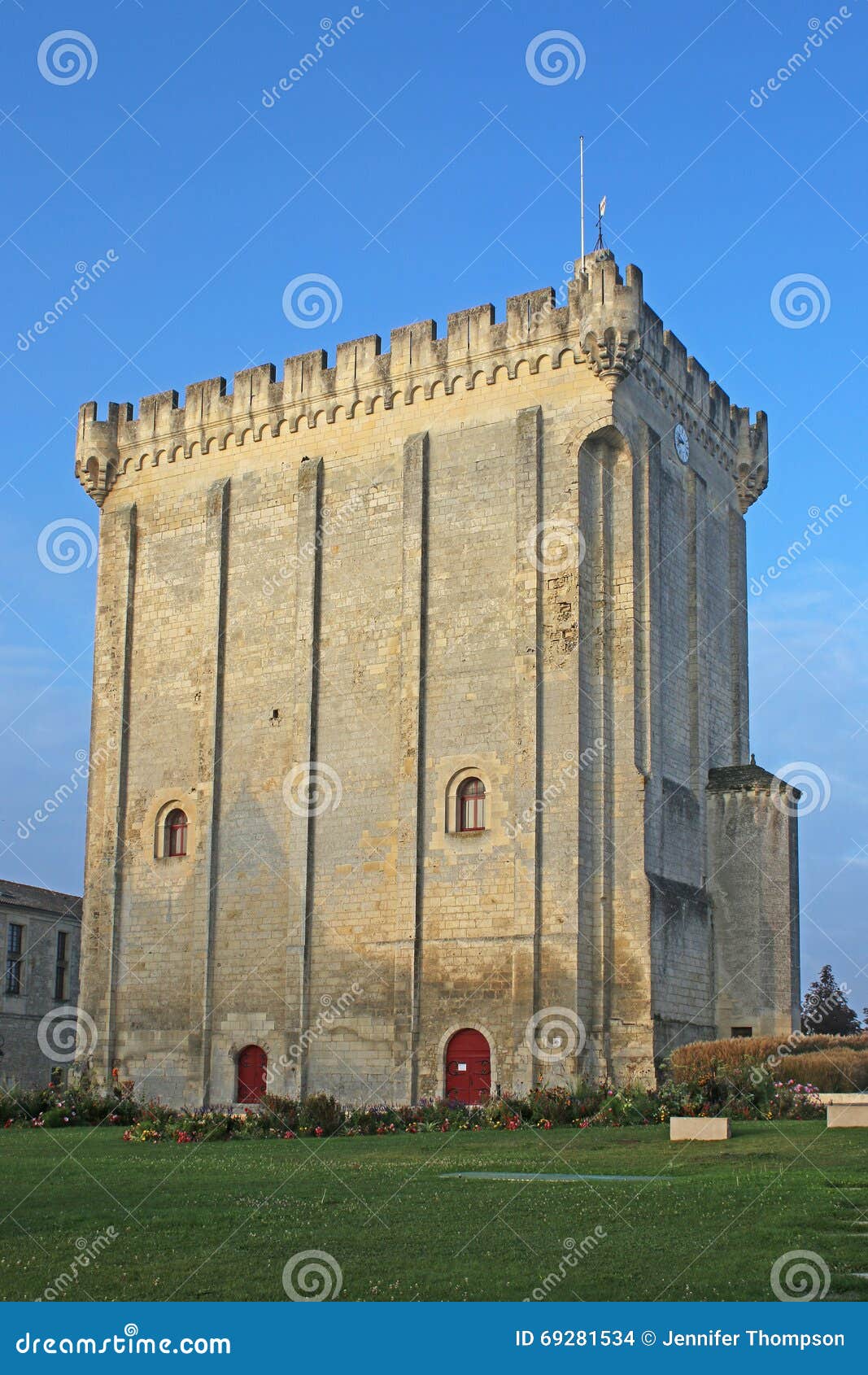 Keep in Pons stock photo. Image of france, monument, tourist - 69281534