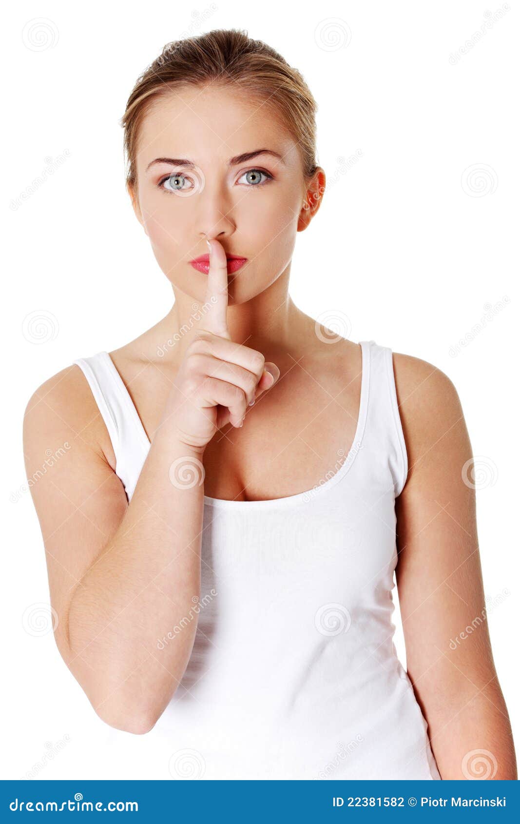 Keep it quiet stock photo. Image of beautiful, gorgeous - 22381582