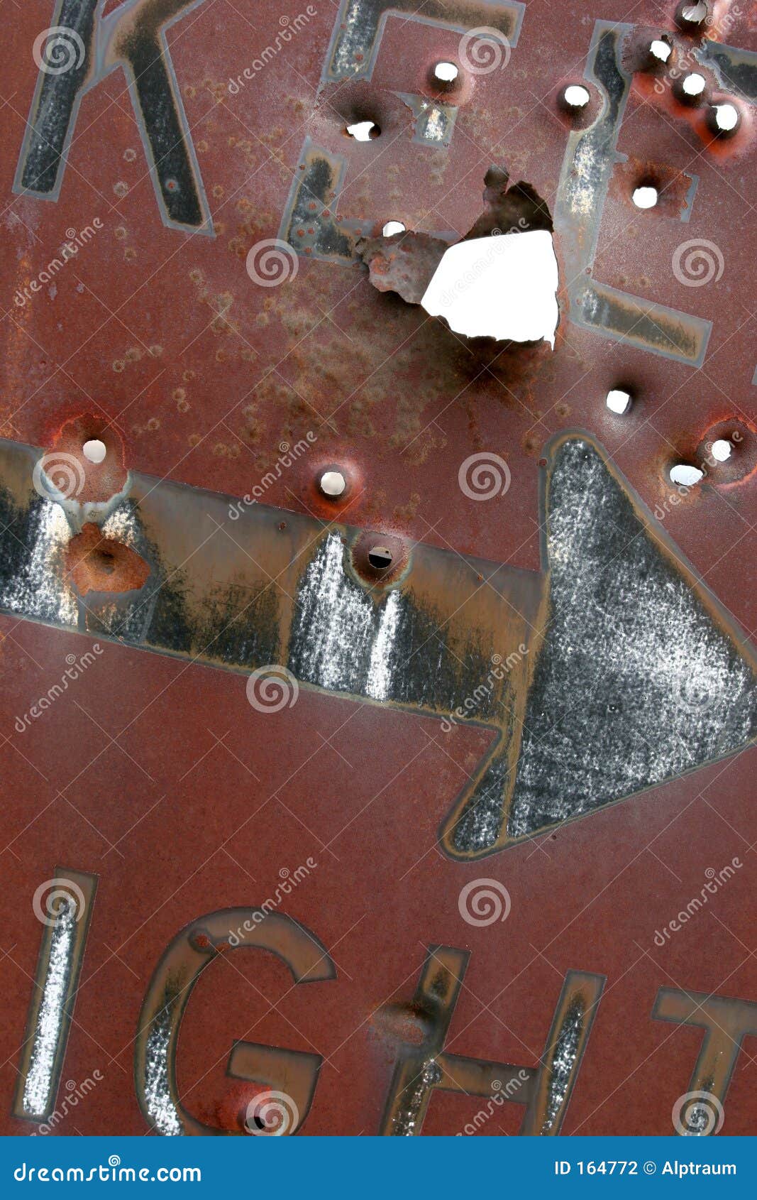 Keep Right - Rust And Bullets Picture. Image: 164772
