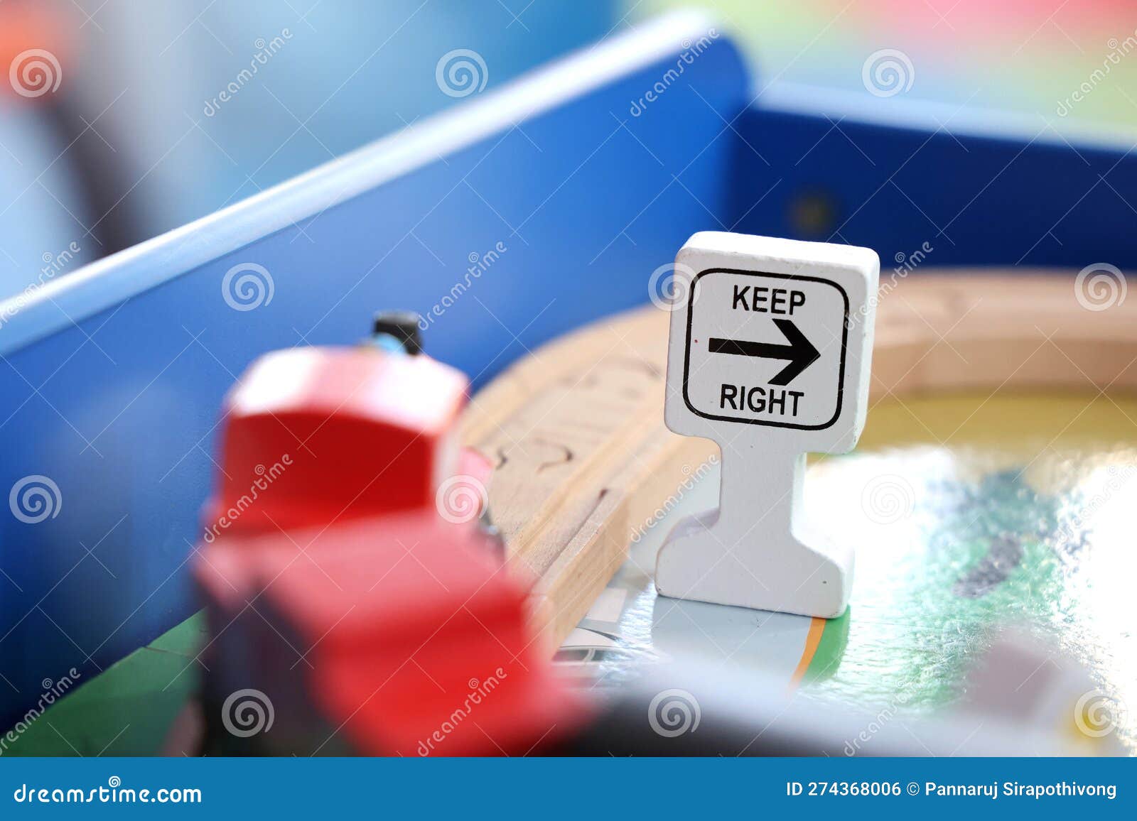 Keep Right Sign Arrow Direction Information Stock Photo - Image of ...