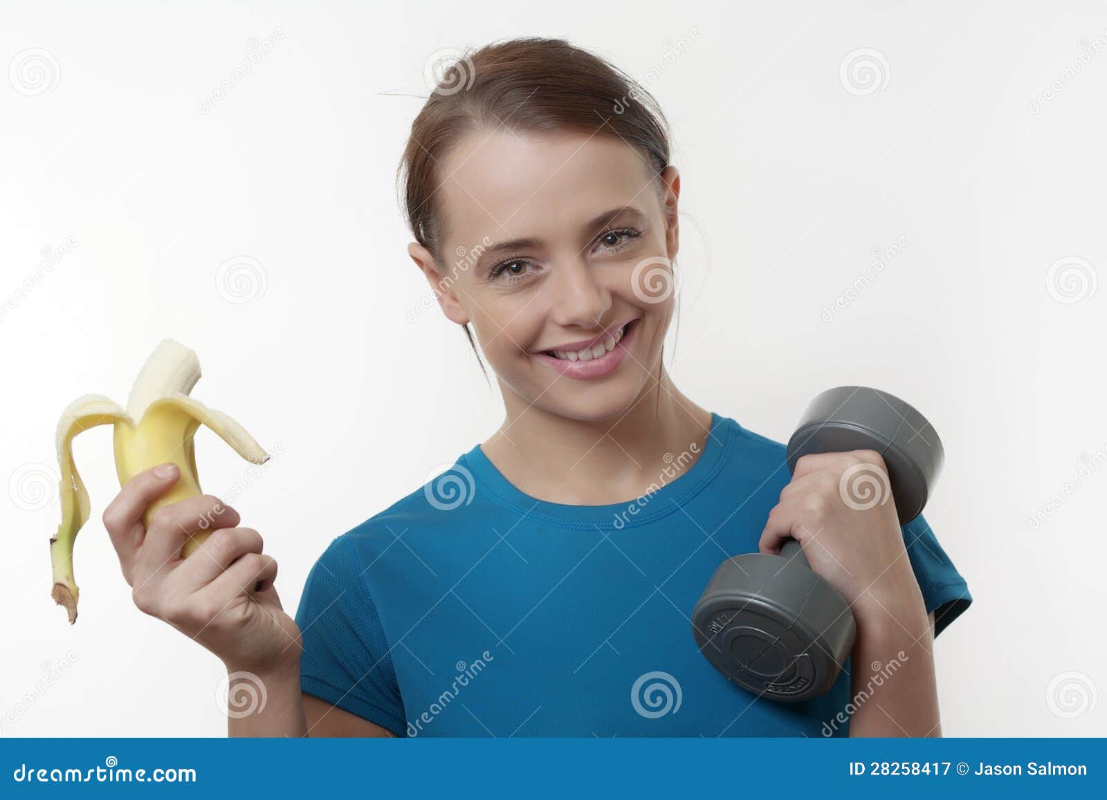 Keep in shape stock image. Image of diet, smiling, slimming - 28258417
