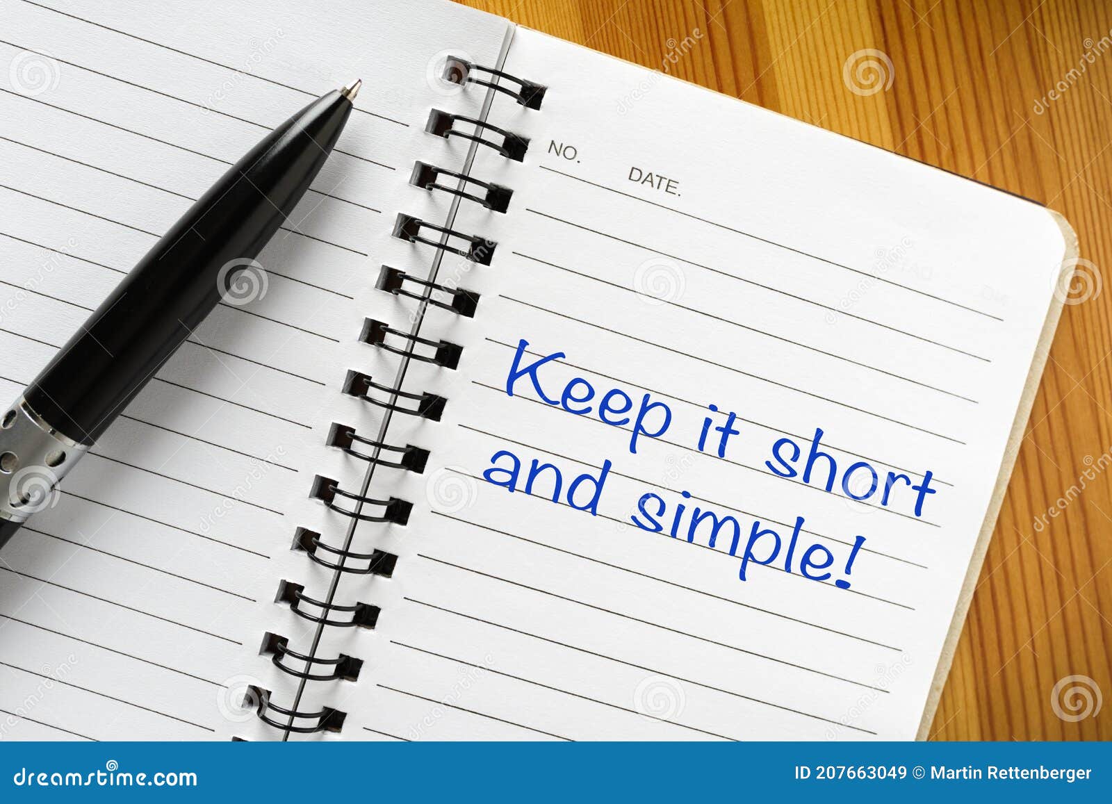 Keep it short and simple stock image. Image of rule - 207663049
