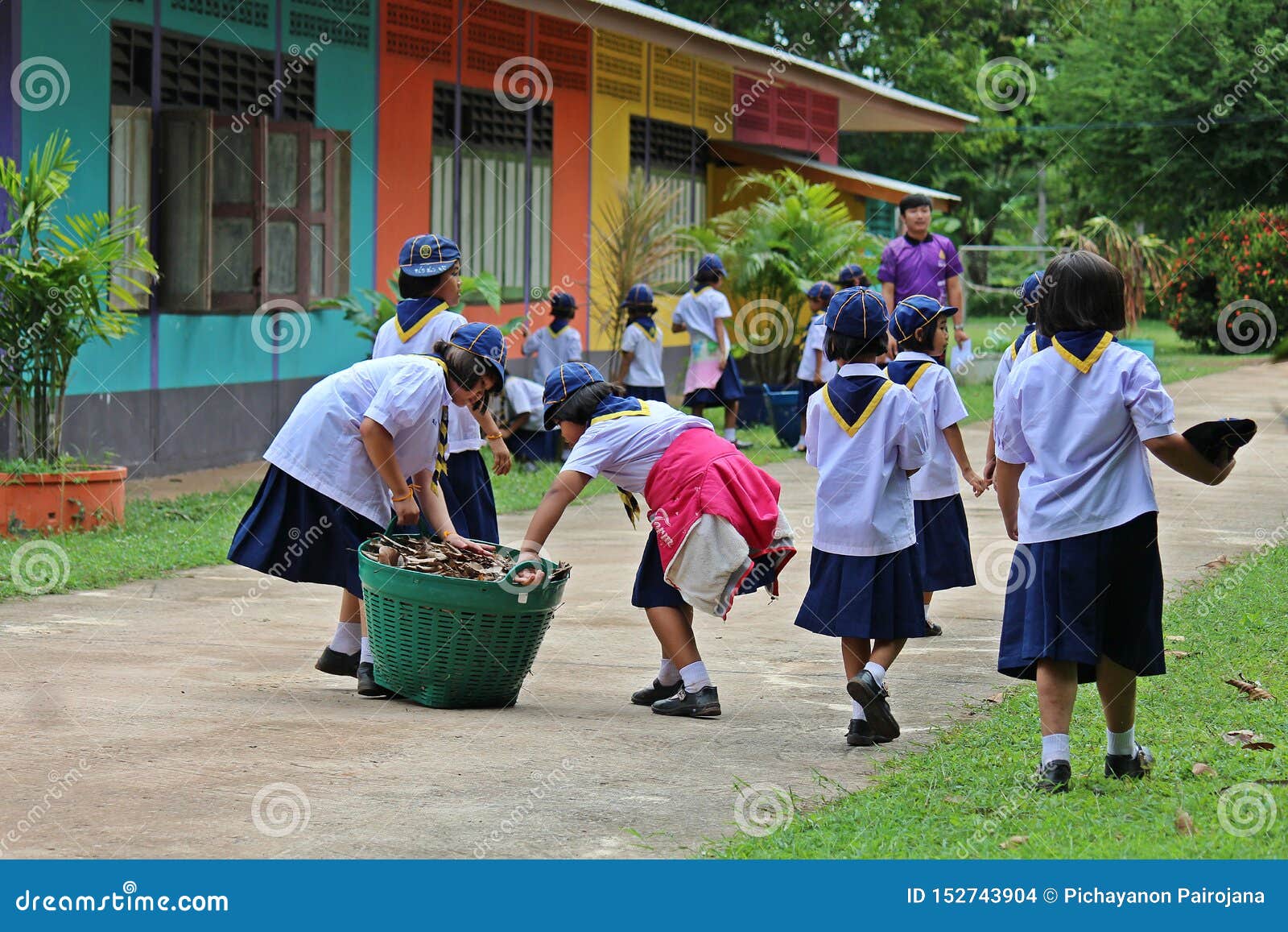 Keep Some Garbage that Be Not Problem. Editorial Stock Image - Image of ...