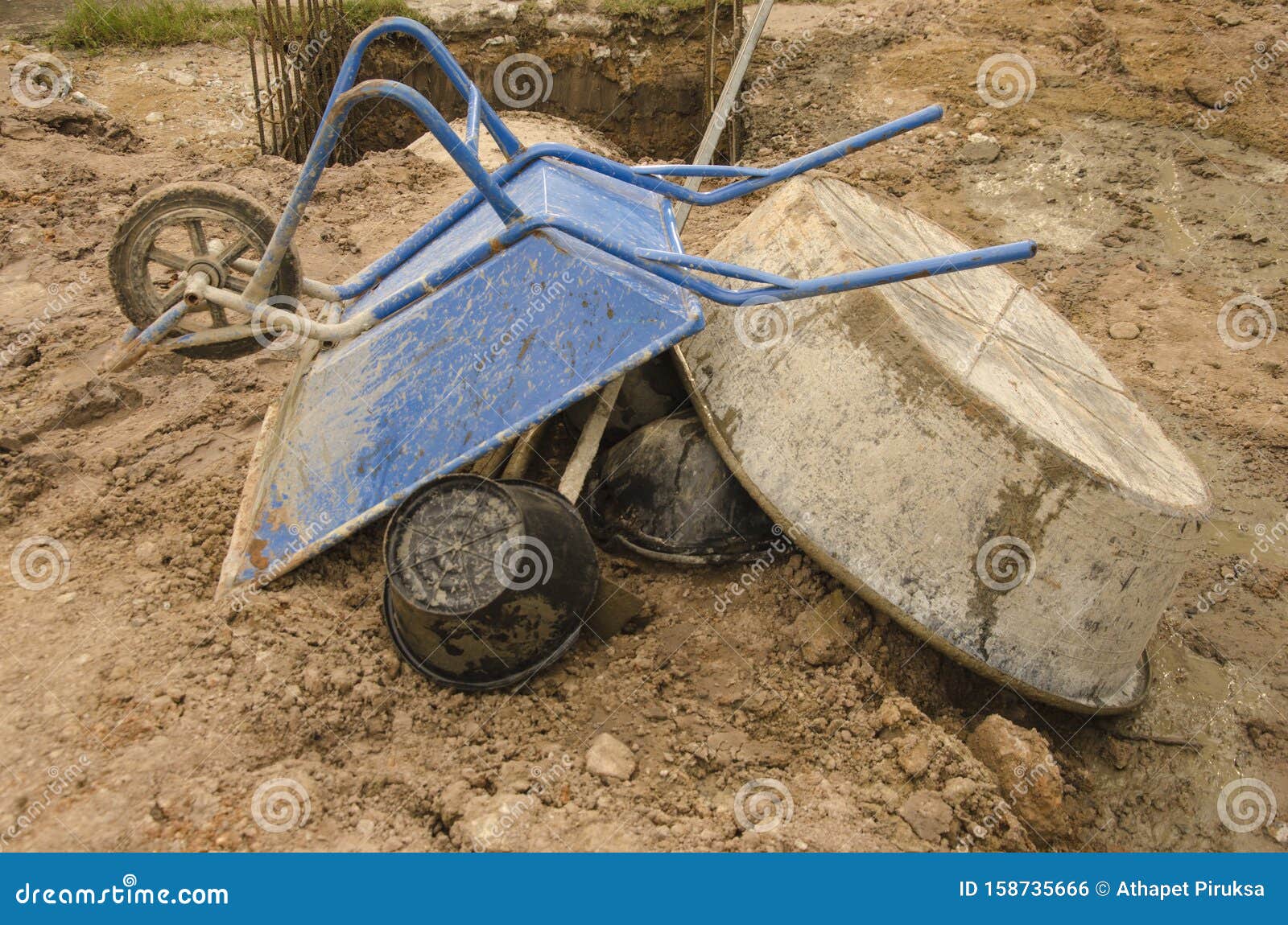 Keep the Tools after Finish Working Stock Photo - Image of background ...