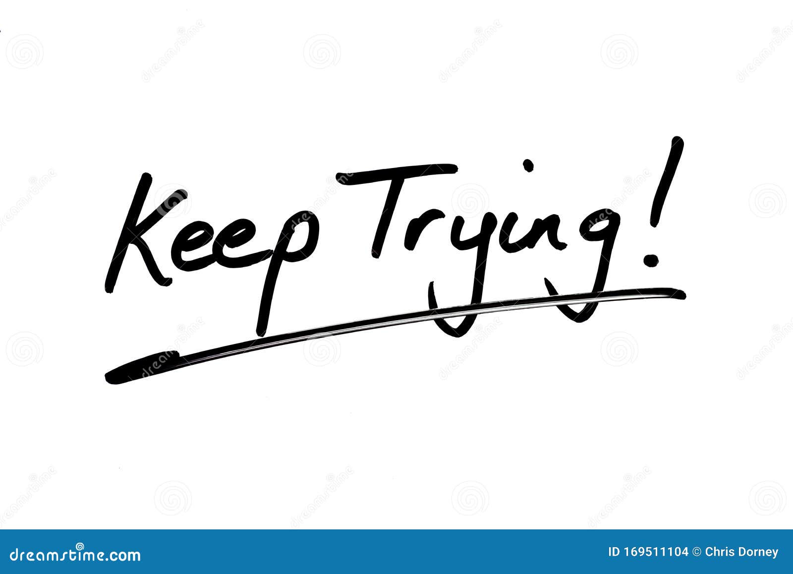 Keep Trying And Success - Pictured As Word Keep Trying On A Fuel Tank ...