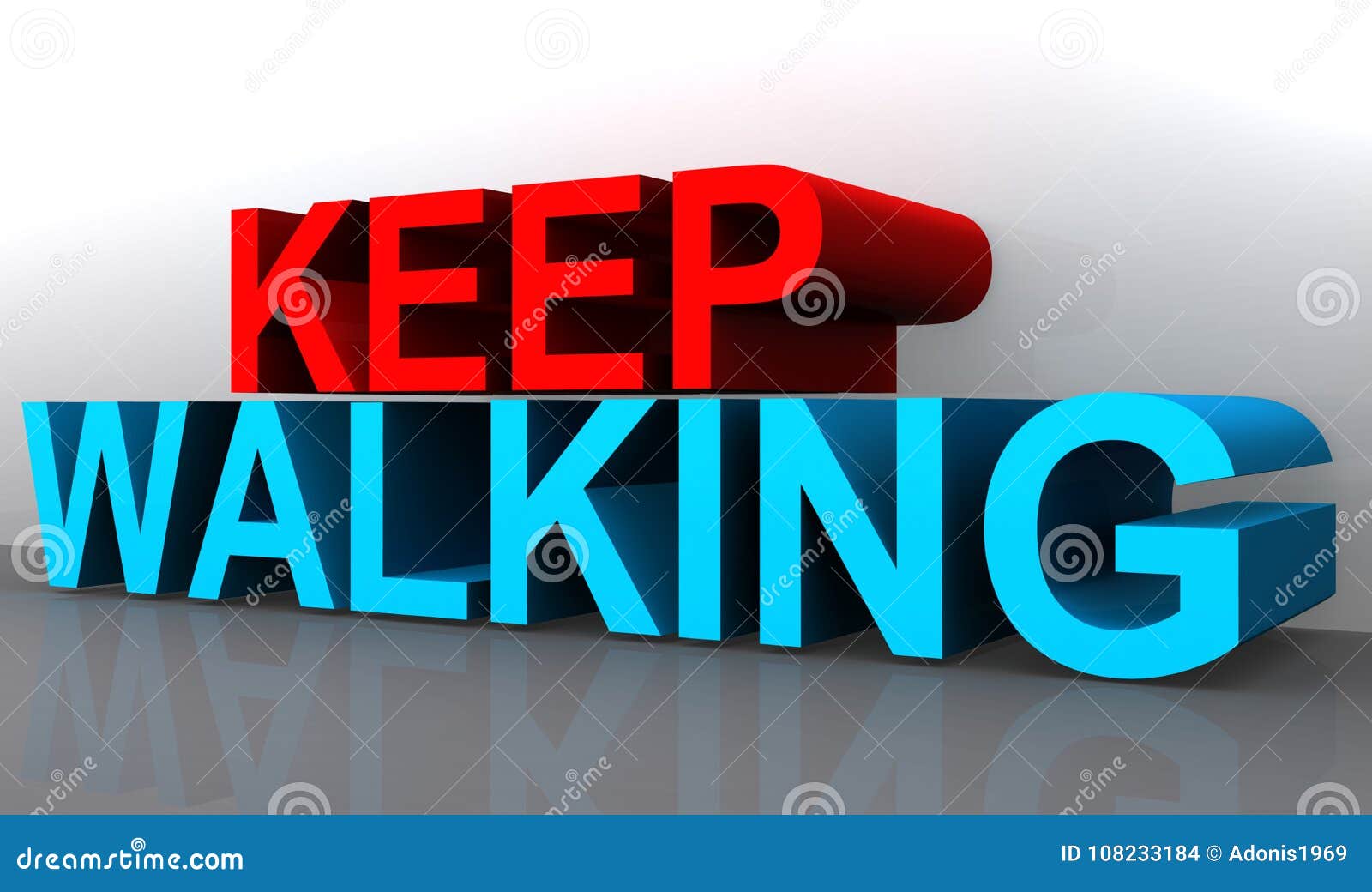 Keep Walking stock illustration. Illustration of keeping - 108233184
