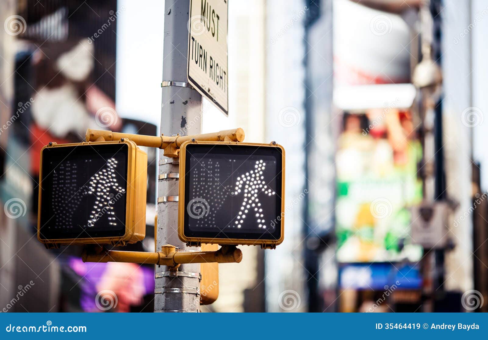 Keep Walking New York Traffic Sign Stock Image - Image of bike, times ...