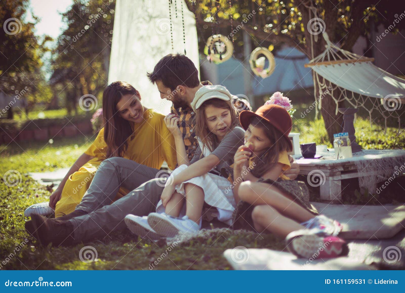 Keep your family close stock image. Image of little - 161159531