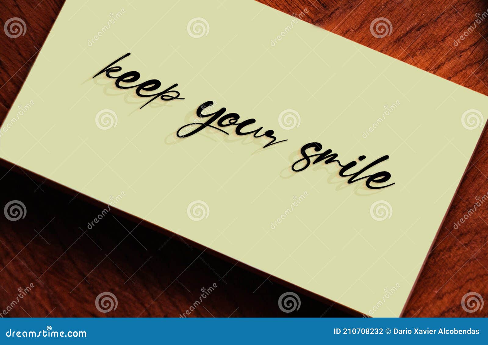 Keep Your Smile Concept on Postit Note Stock Photo - Image of symbol ...