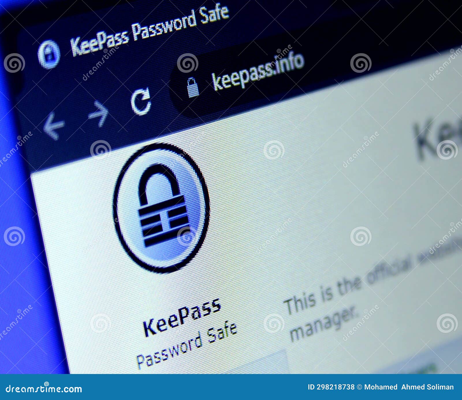 KeePass Password Management Editorial Stock Photo - Image of trademark ...