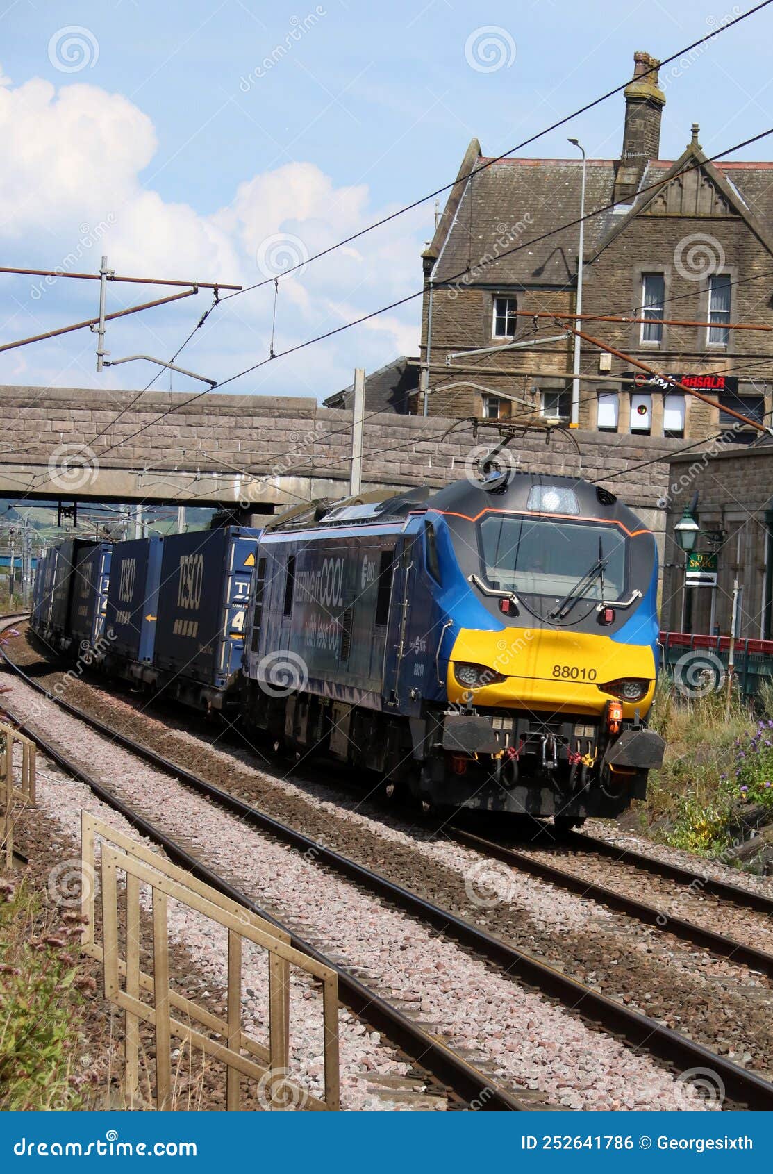 Keeping it Cool Special Livery Electrodiesel Train Editorial Photo ...