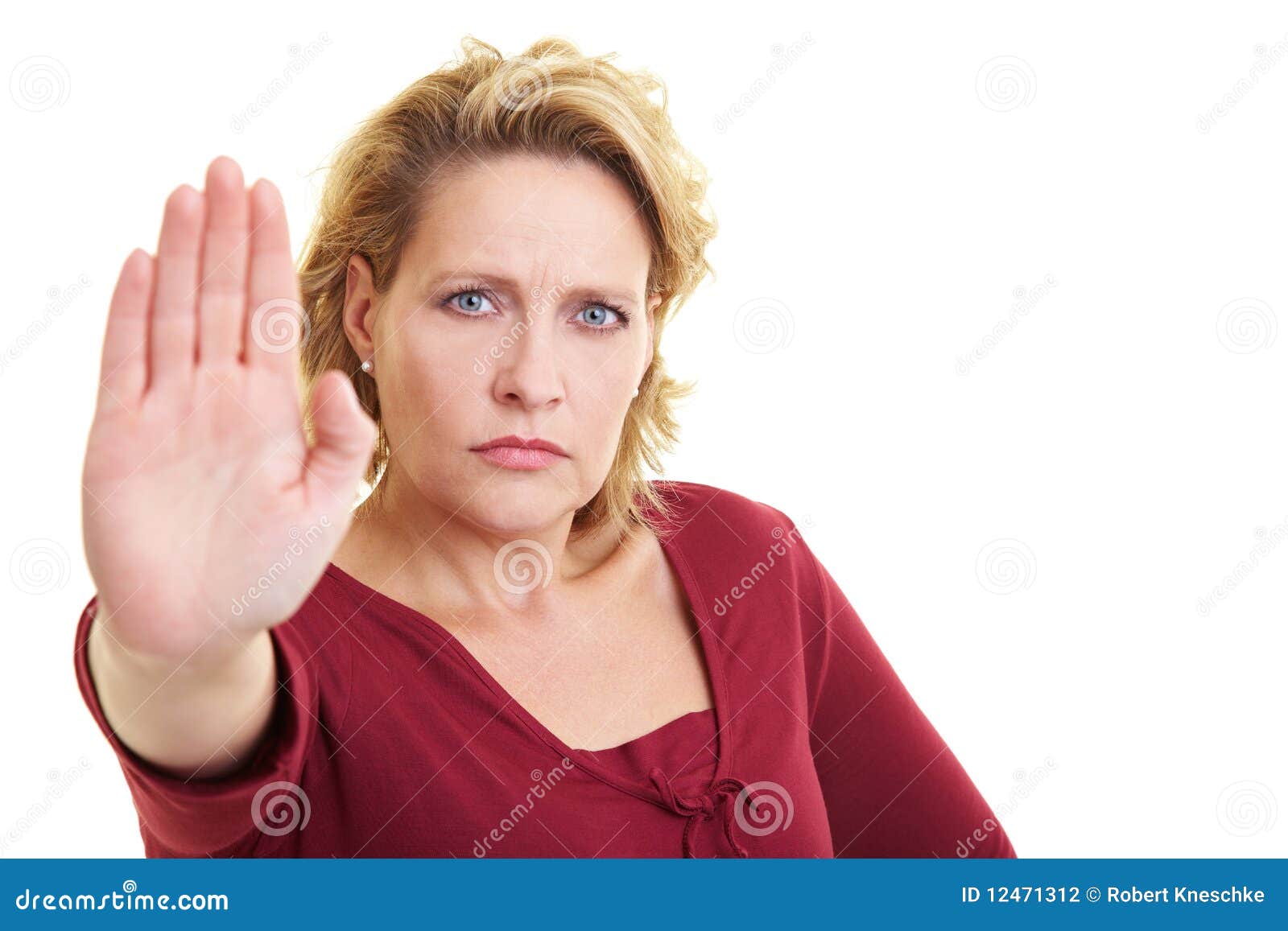 Keeping the distance stock photo. Image of negation, defiance - 12471312