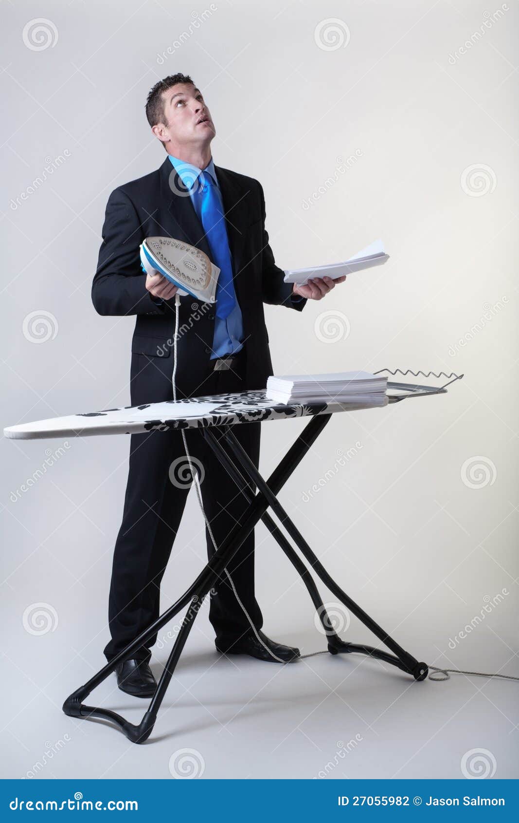 Keeping and Maintaining Good Records Stock Photo - Image of handsome ...