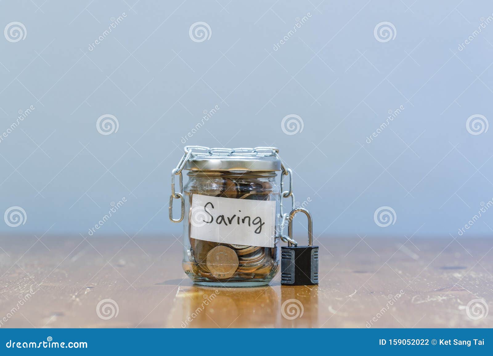 Keeping Our Saving Protected and Very Secure Stock Photo - Image of ...
