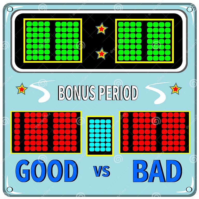 Keeping score stock vector. Illustration of conflict - 42072181