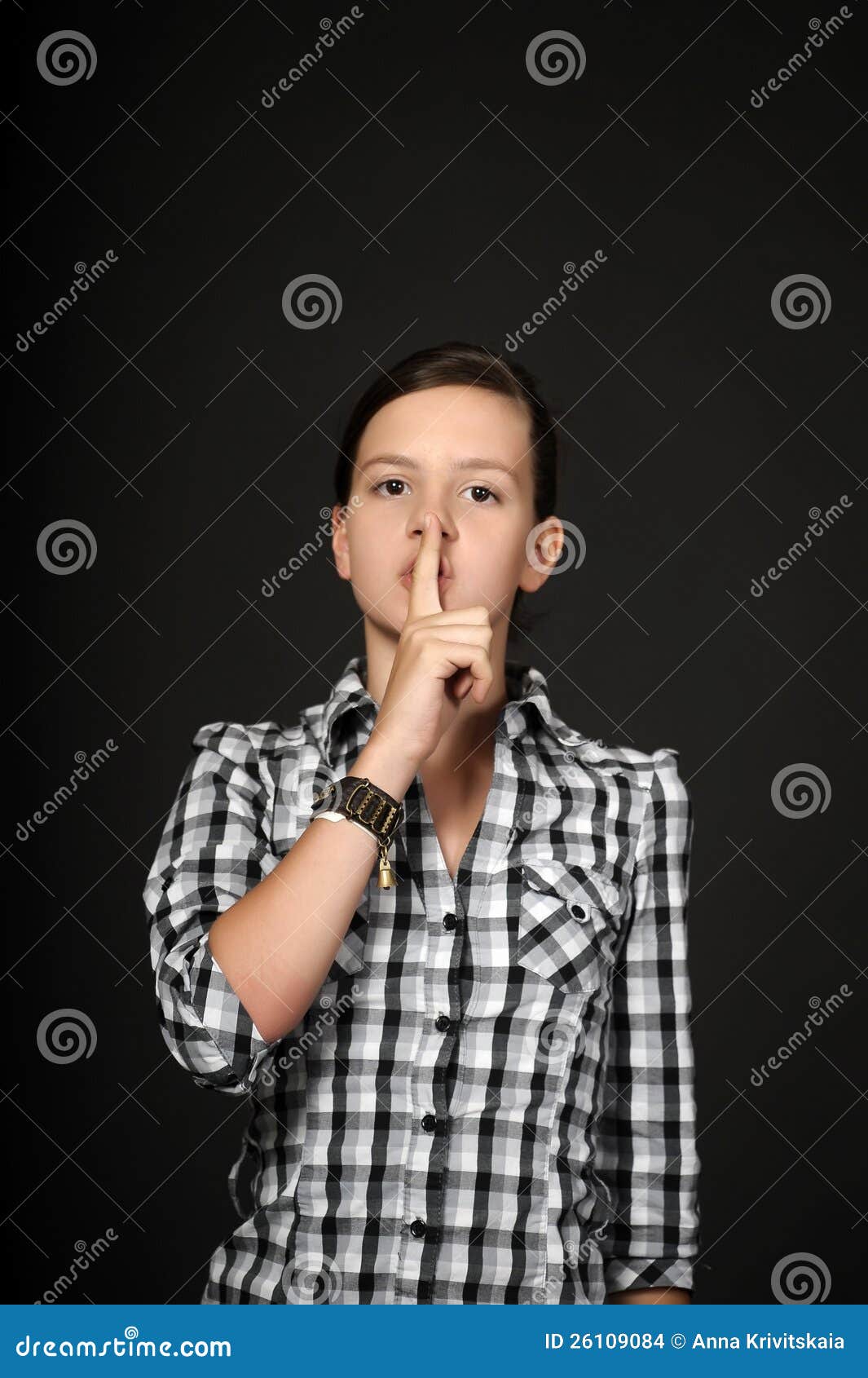 Keeping a secret stock photo. Image of funny, eyes, concept - 26109084