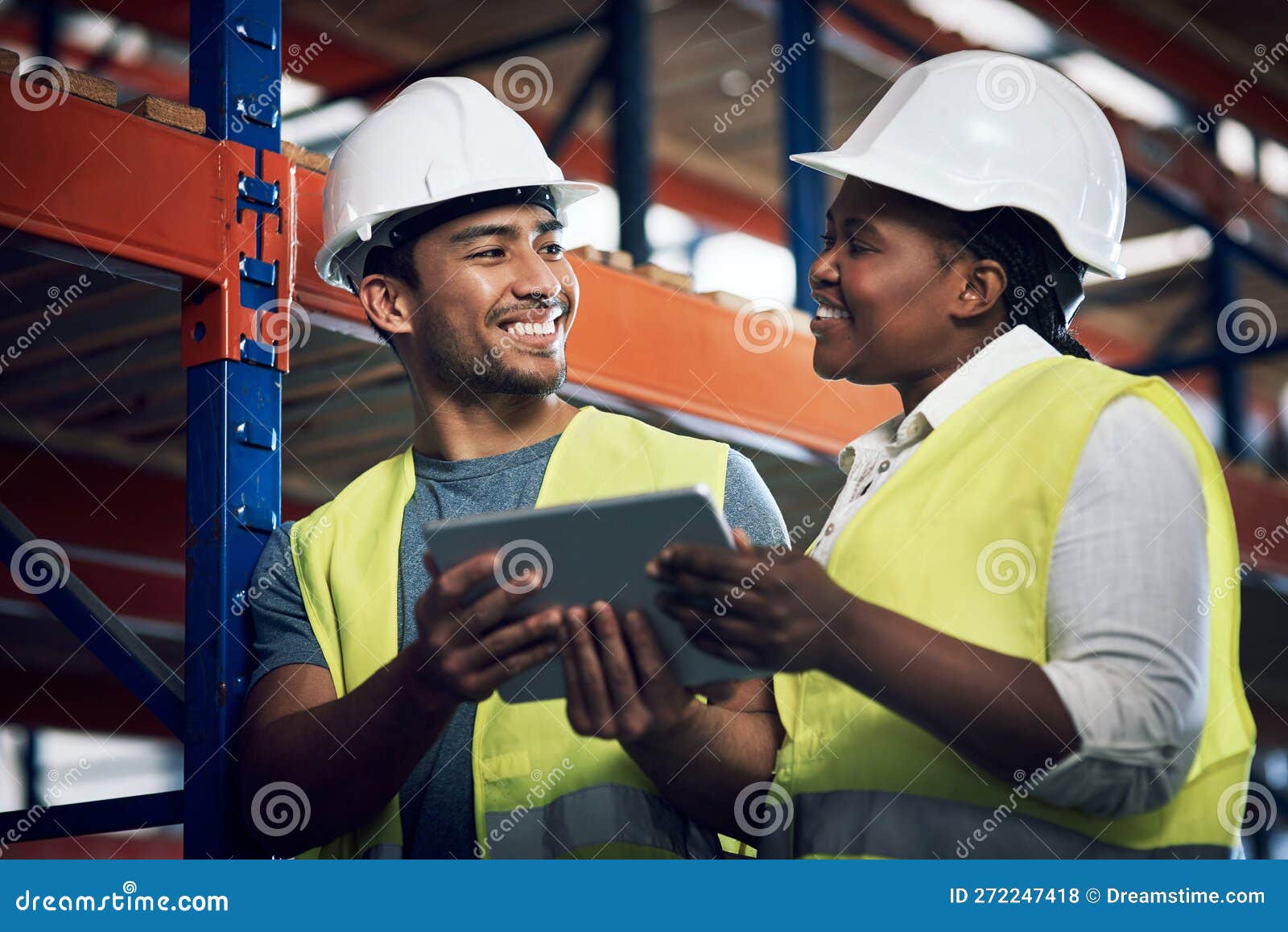 Keeping Site Inspections As Paperless As Possible. Two Builders Using a ...