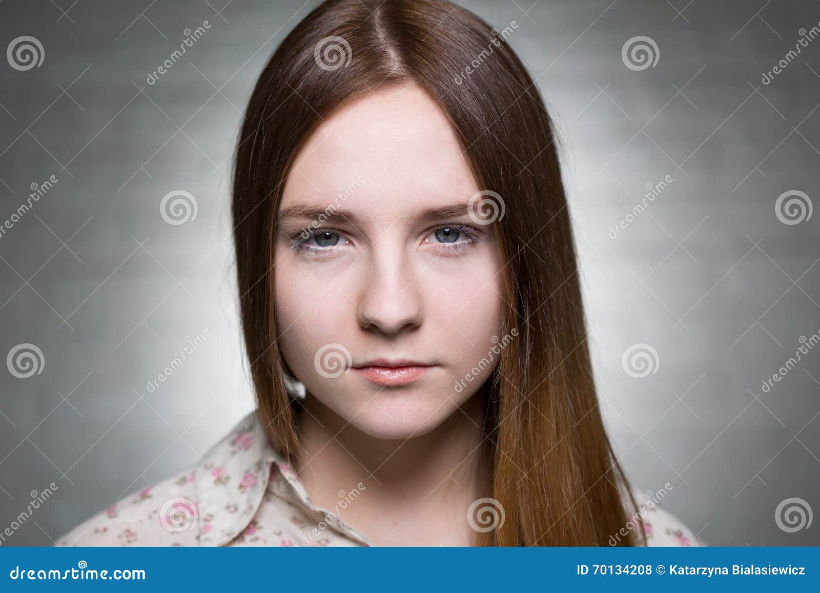 Keeping a straight face stock photo. Image of pretty - 70134208
