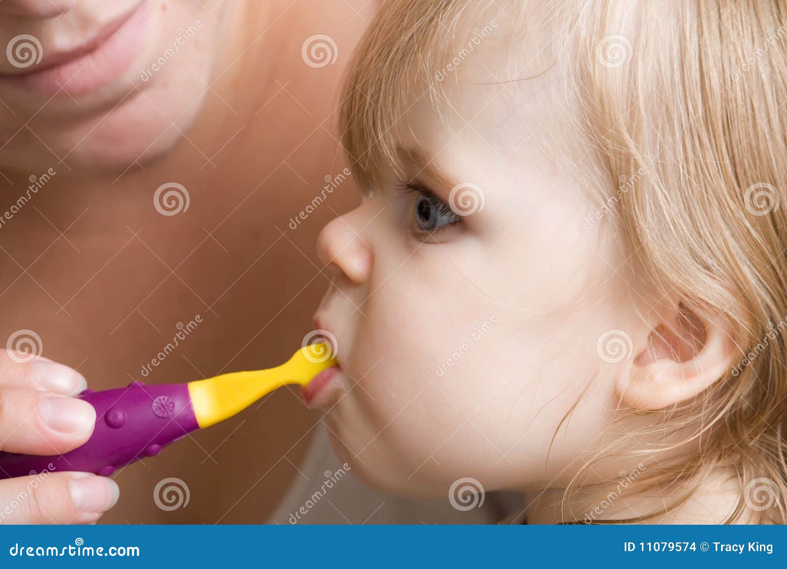Keeping the teeth clean stock photo. Image of cavity - 11079574