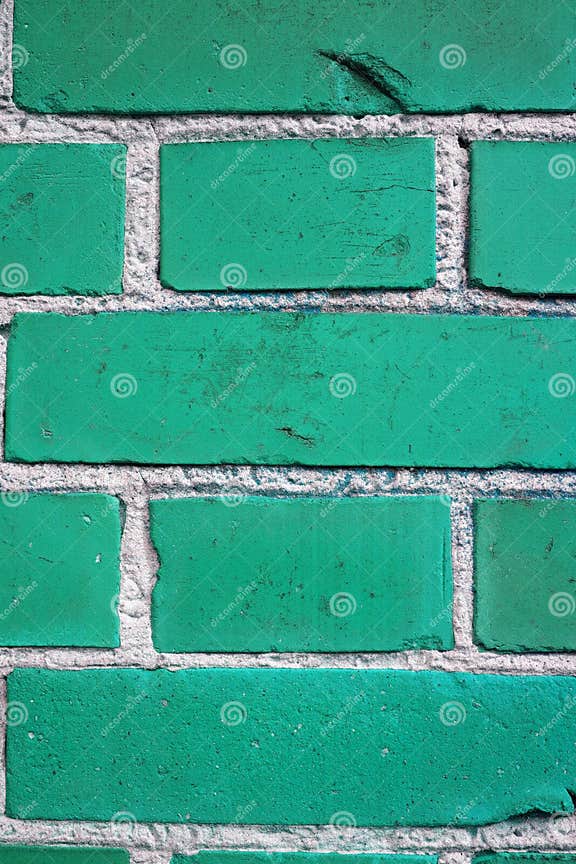 Keeping Things in, and Keeping Things Out. a Facebrick Wall. Stock ...
