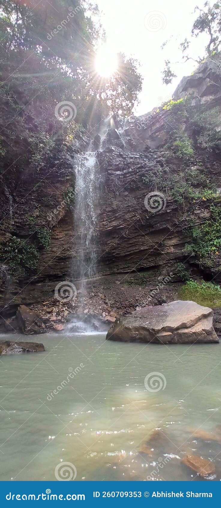 Keeri Mahadev Water Fall Bhopal Stock Image - Image of ravine, nature ...