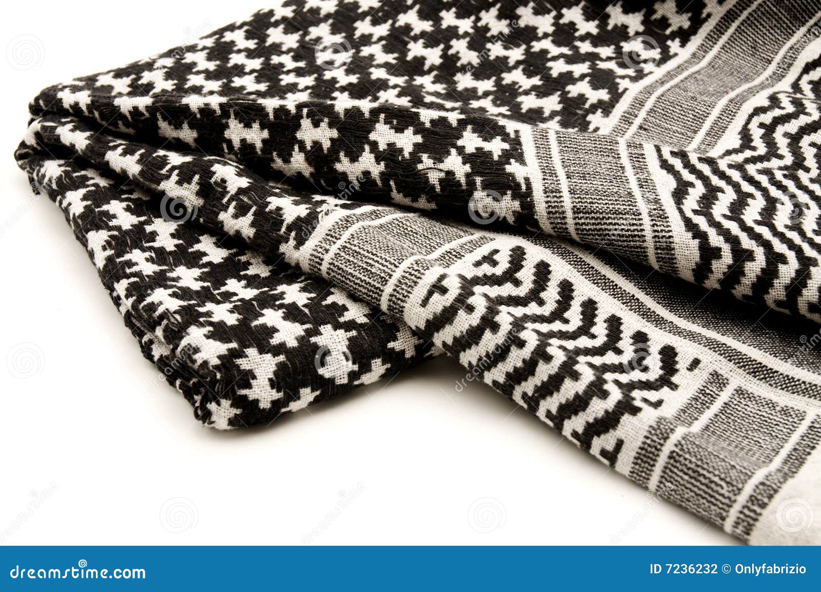 Keffiyeh stock photo. Image of macro, kefiah, white, keffiya - 7236232