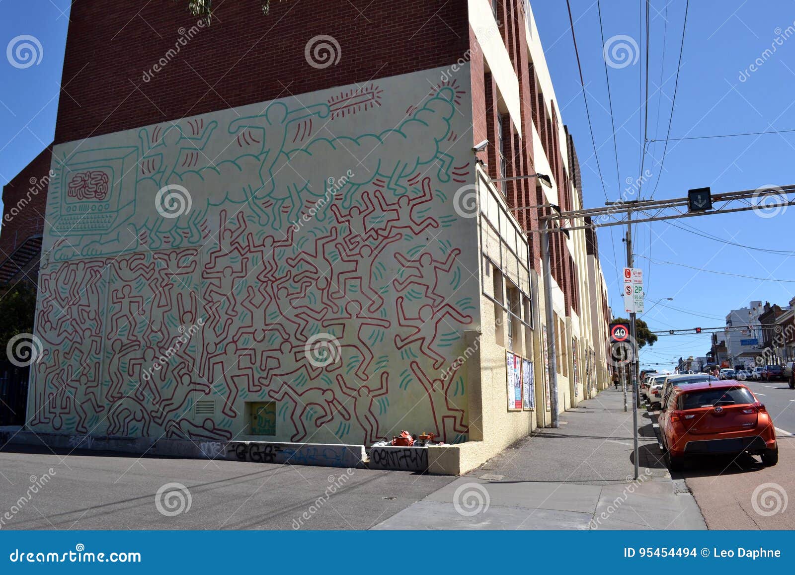 Keith Haring Details Editorial Photo | CartoonDealer.com #74742033