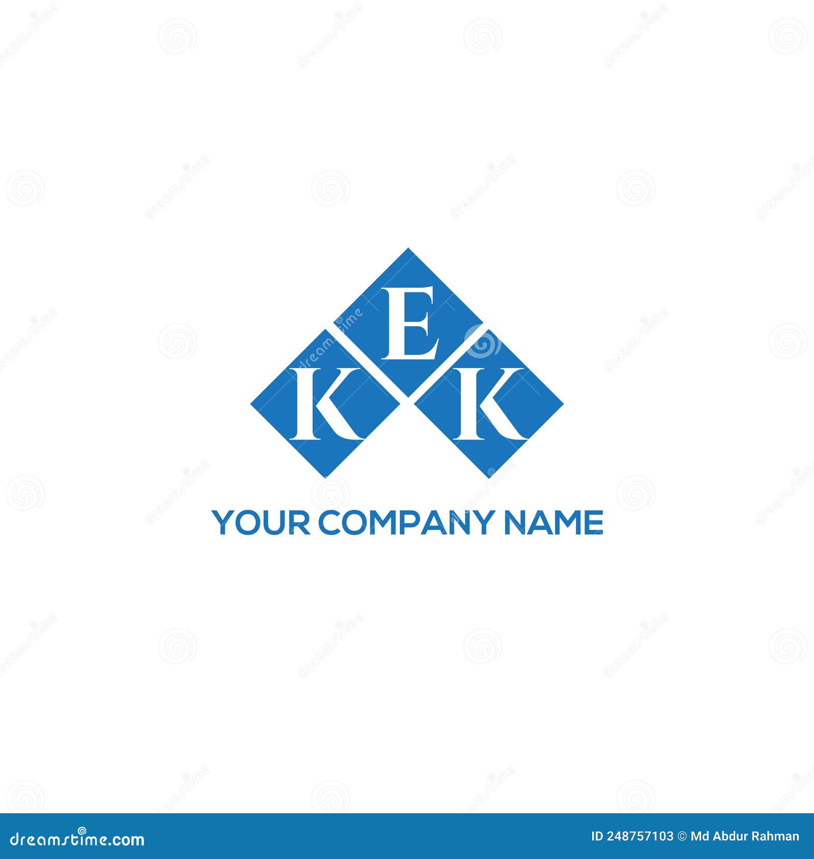 KEK Letter Logo Design on BLACK Background. KEK Creative Initials ...