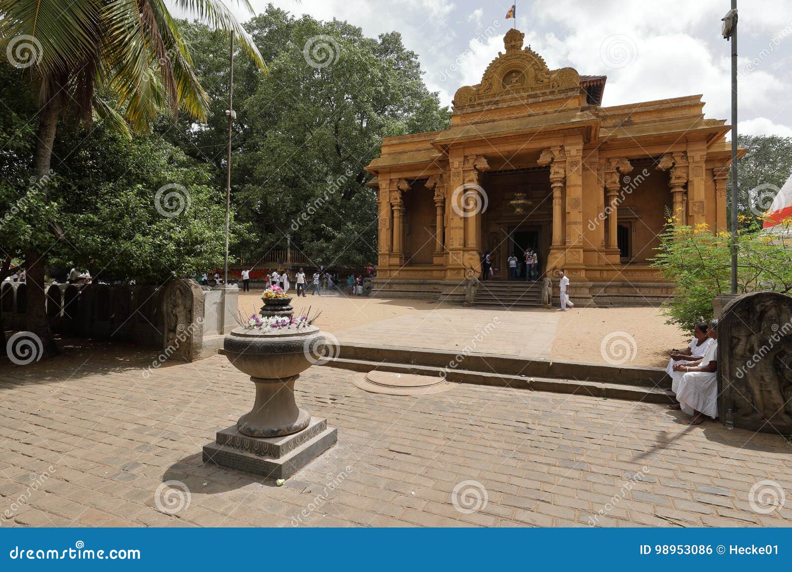 Kelaniya Raja Maha Vihara Temple in Colombo Redaktionelles Foto - Bild ...