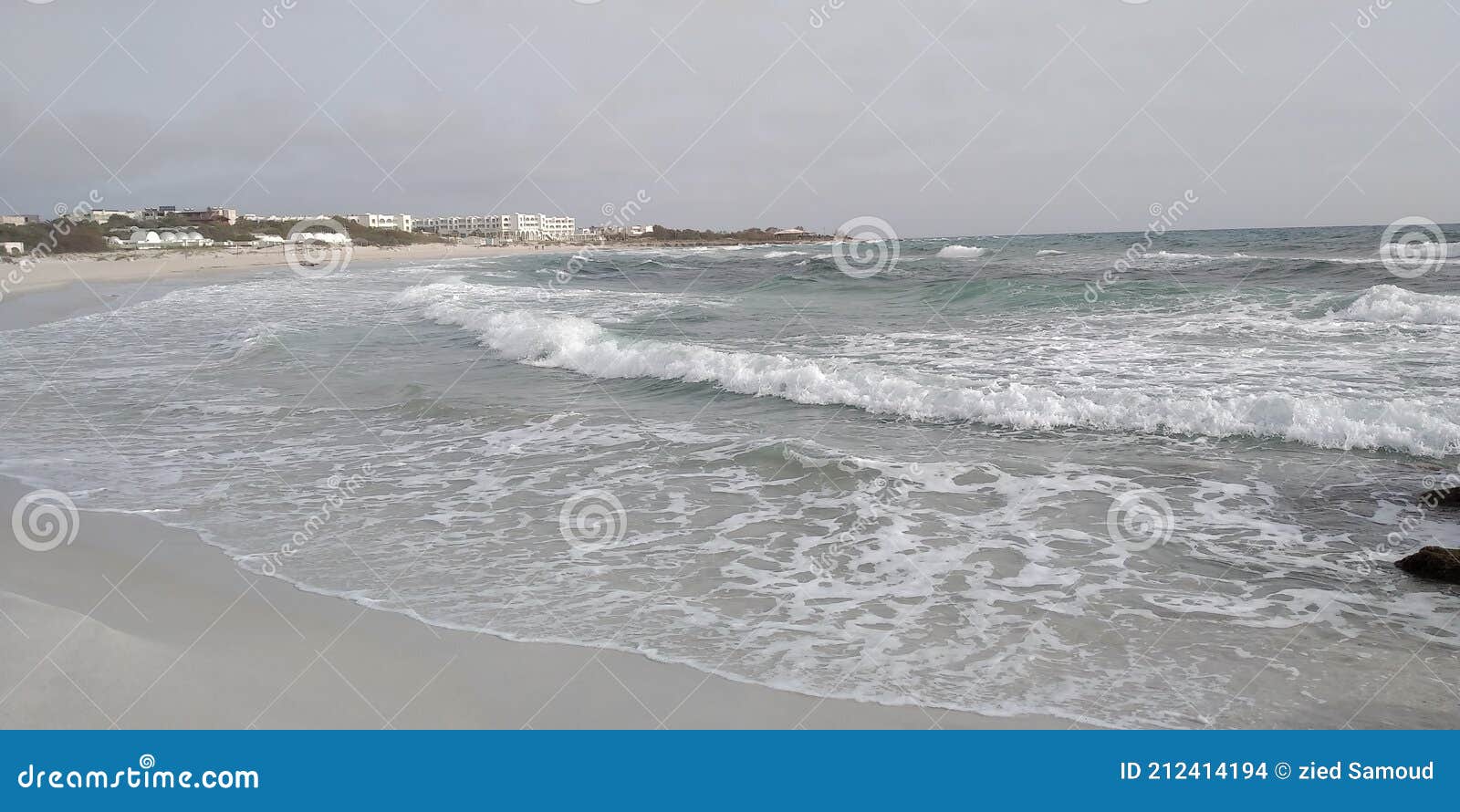 Kelibia beach Tunisia stock photo. Image of landscape - 212414194