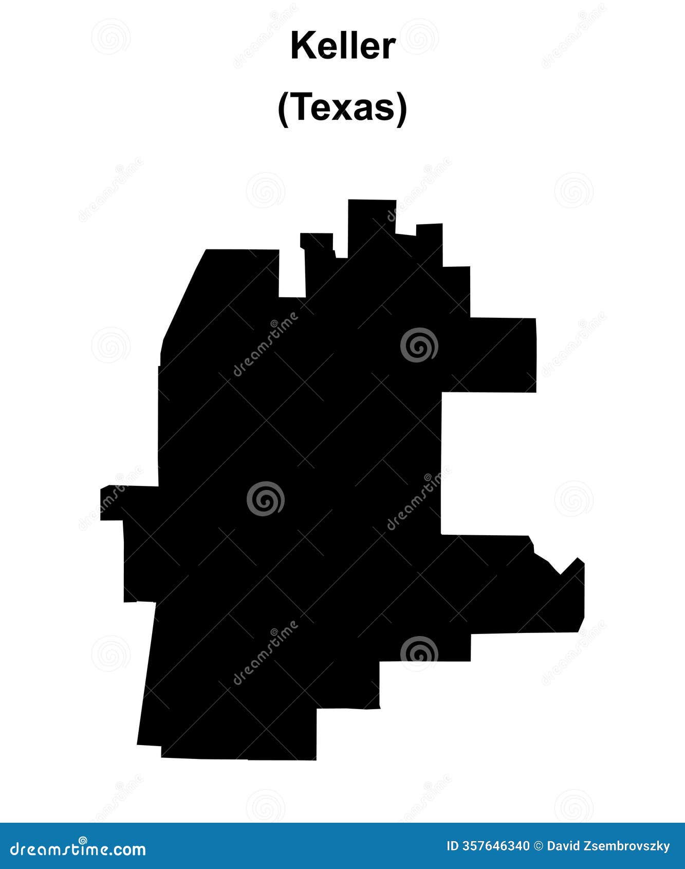 Keller, Texas City Limit Sign. Town Sign From The USA. Stock Photo ...