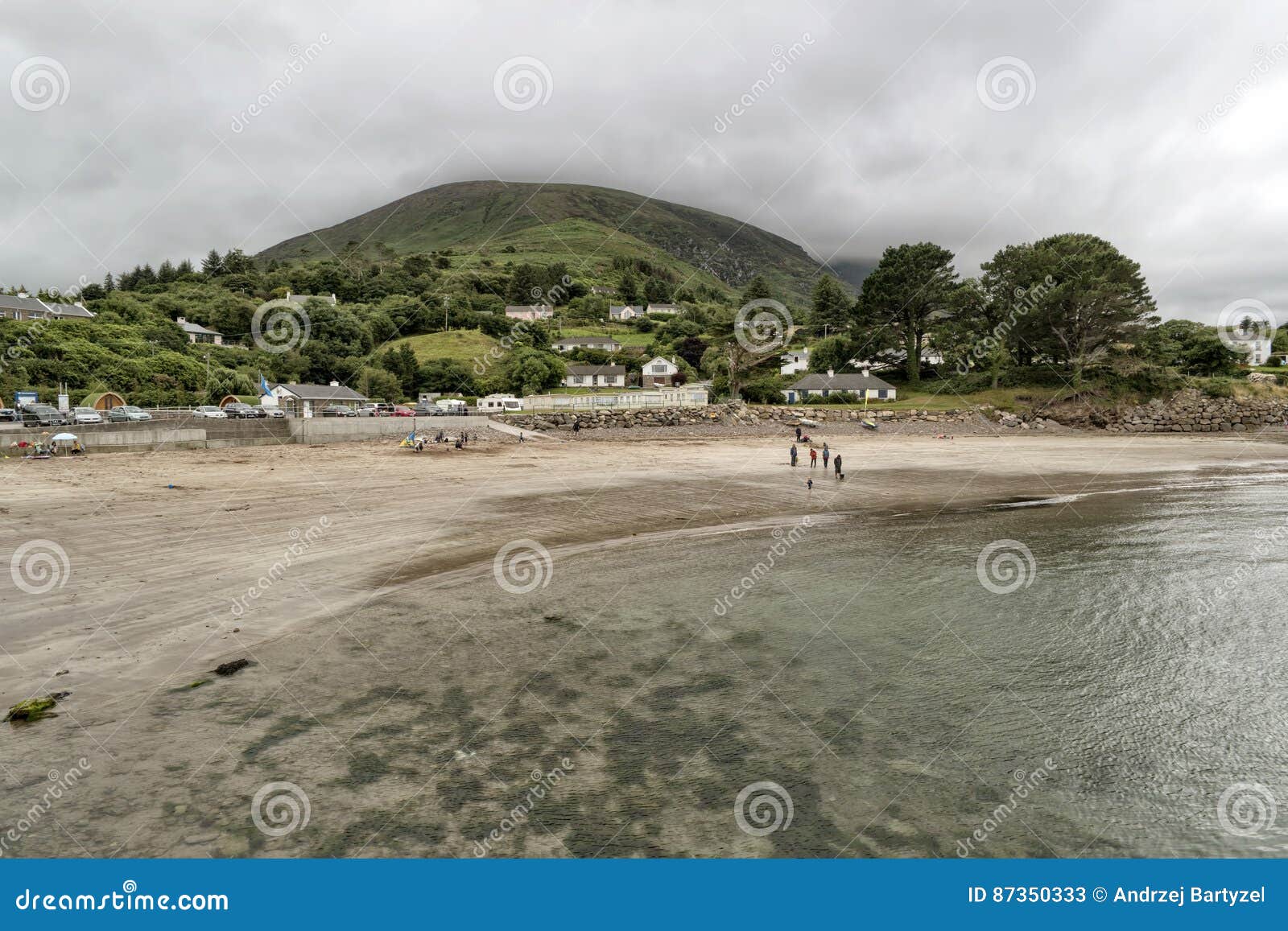 Kells Beach editorial stock photo. Image of mountain - 87350333