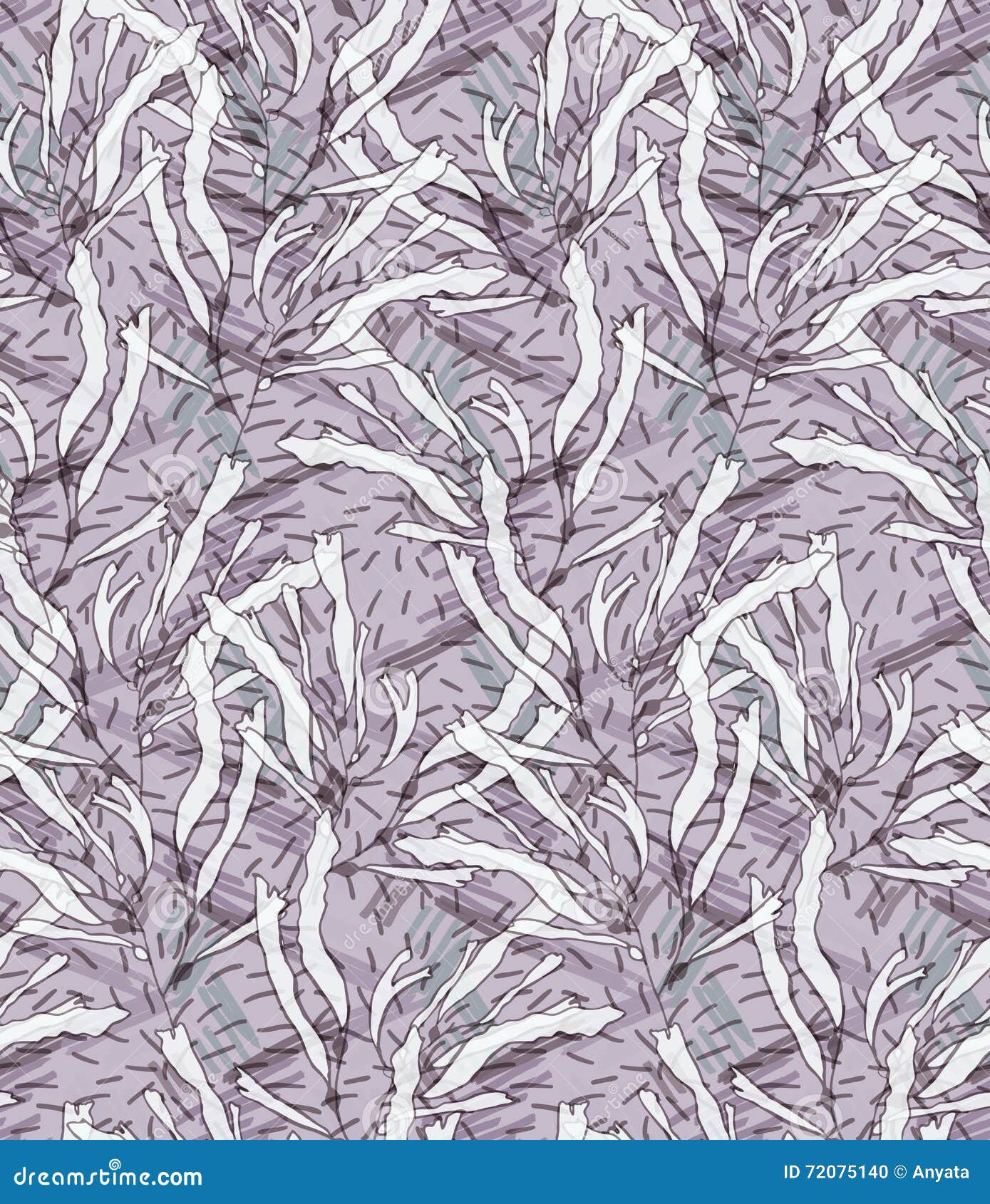 Kelp light purple hatching stock vector. Illustration of fabric - 72075140