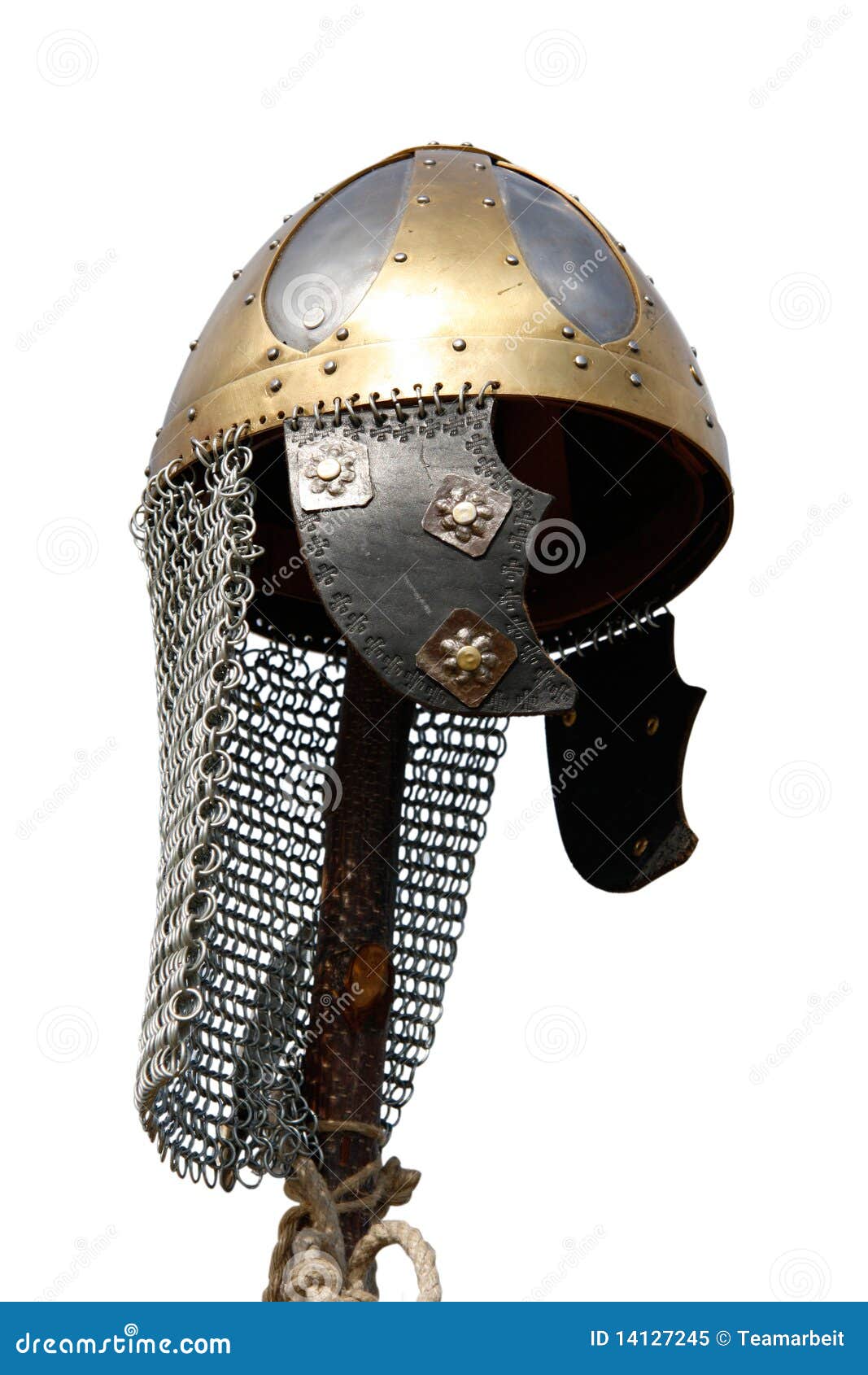 Keltische helm stock afbeelding. Image of defensie, militair - 14127245