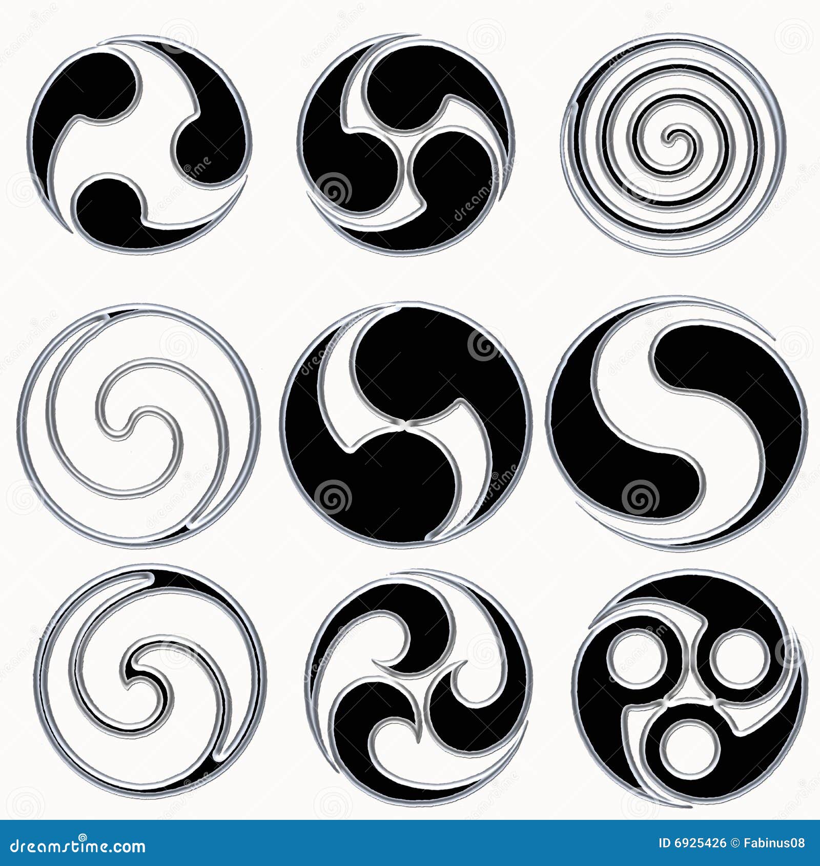 Keltisches Symbol stock abbildung. Illustration von verzieren - 6925426