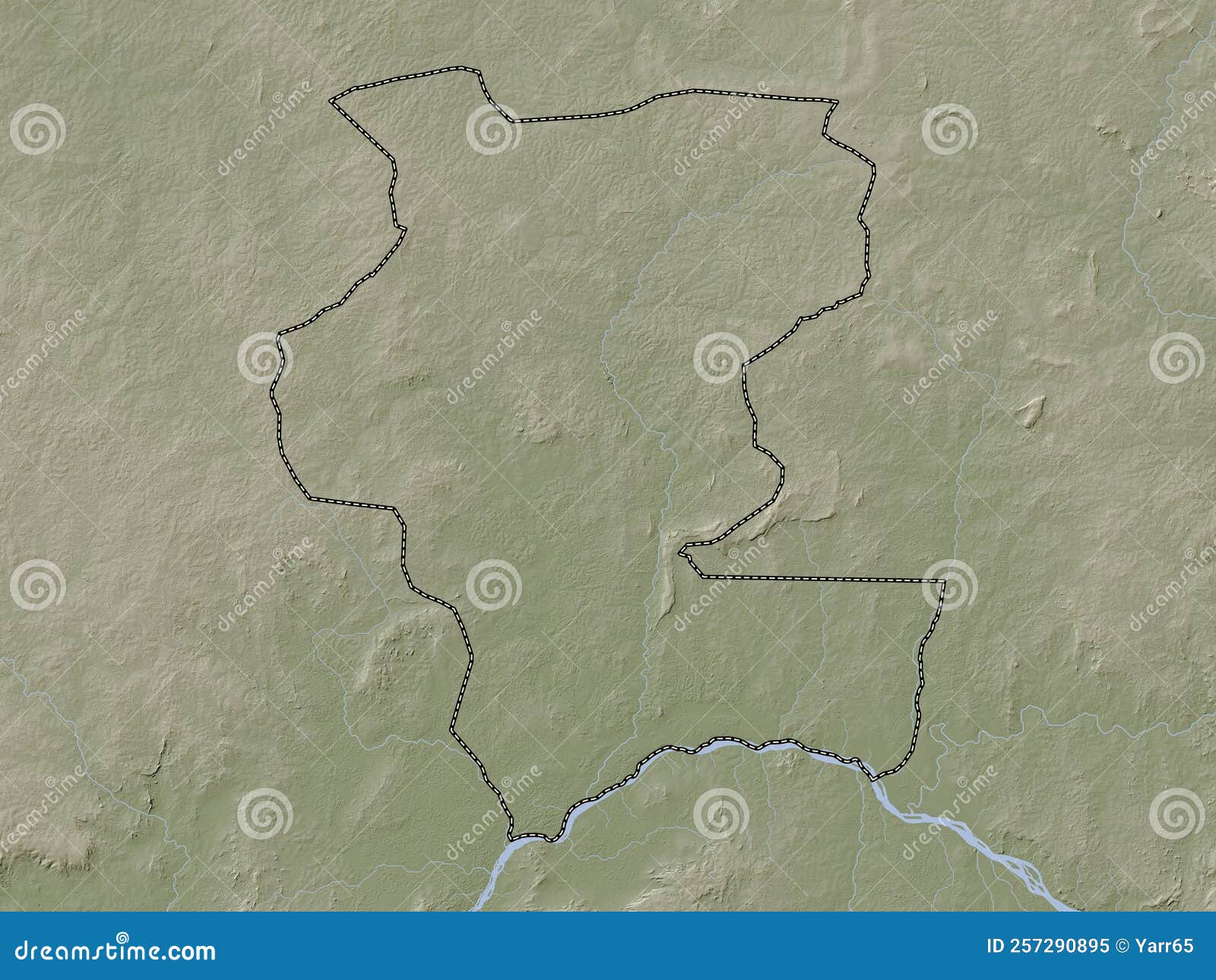 Kemo, Central African Republic. Wiki. No Legend Stock Illustration ...