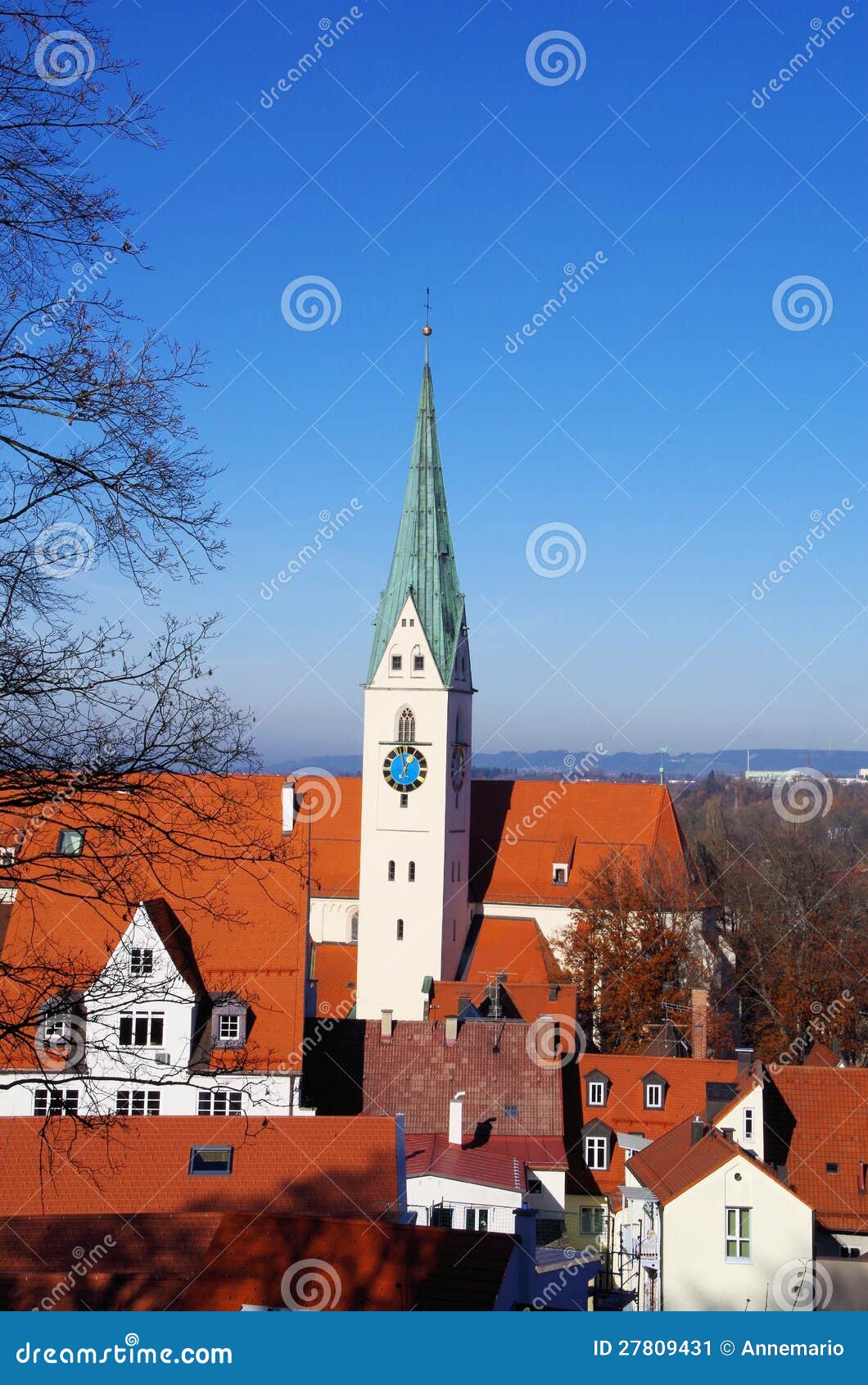 Kempten Germany stock image. Image of europe, churches - 27809431