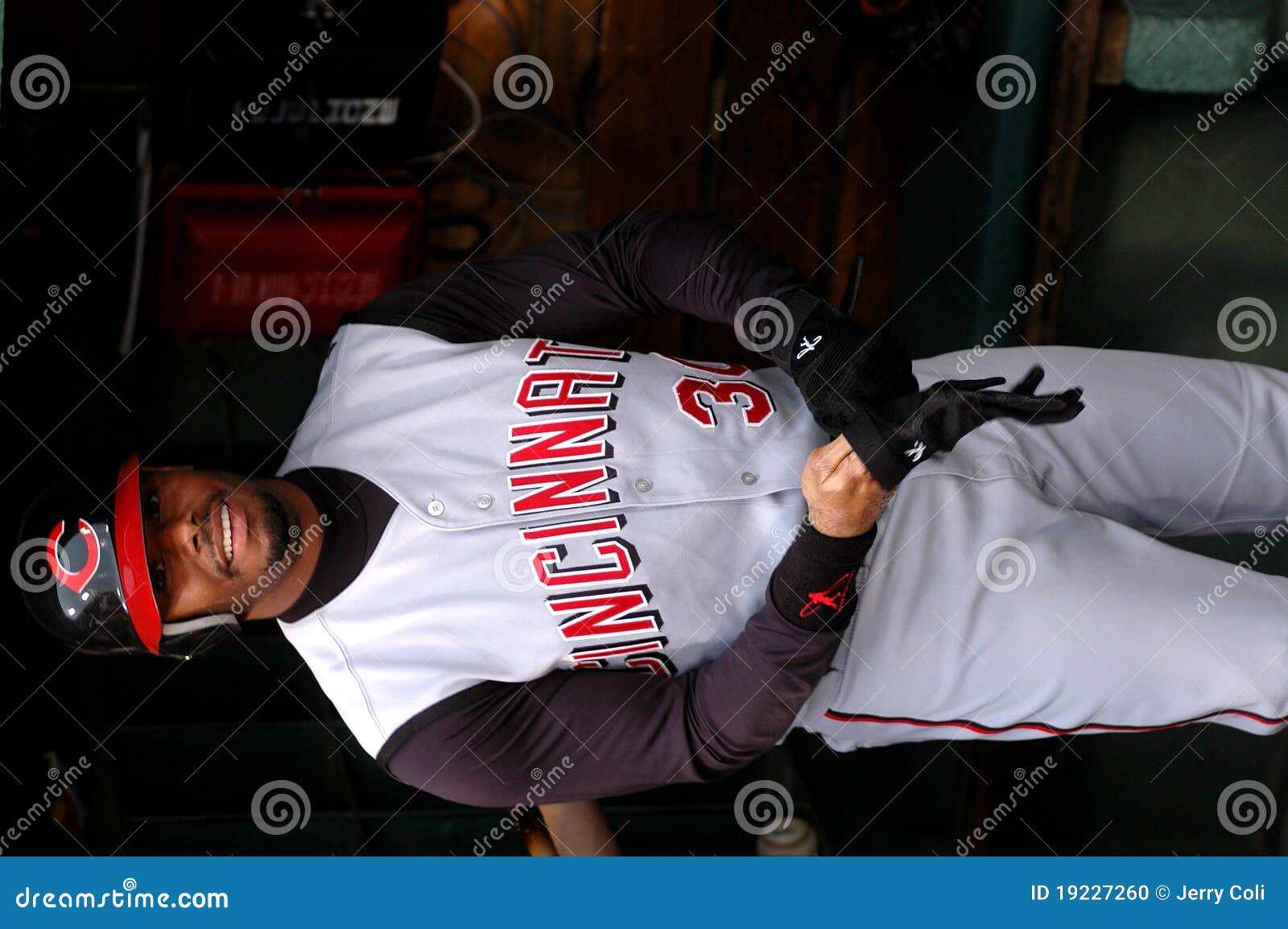 Ken Griffey Jr. Cincinnati Reds Editorial Image - Image of spectacular ...