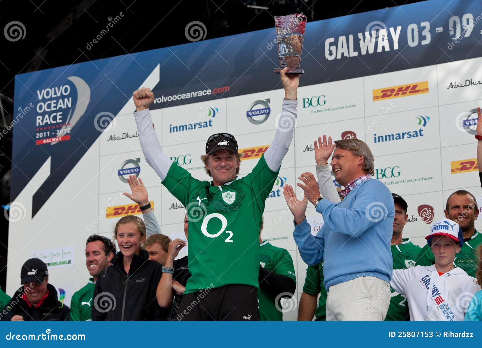 Ken Read with the award editorial stock photo. Image of galway - 25807153
