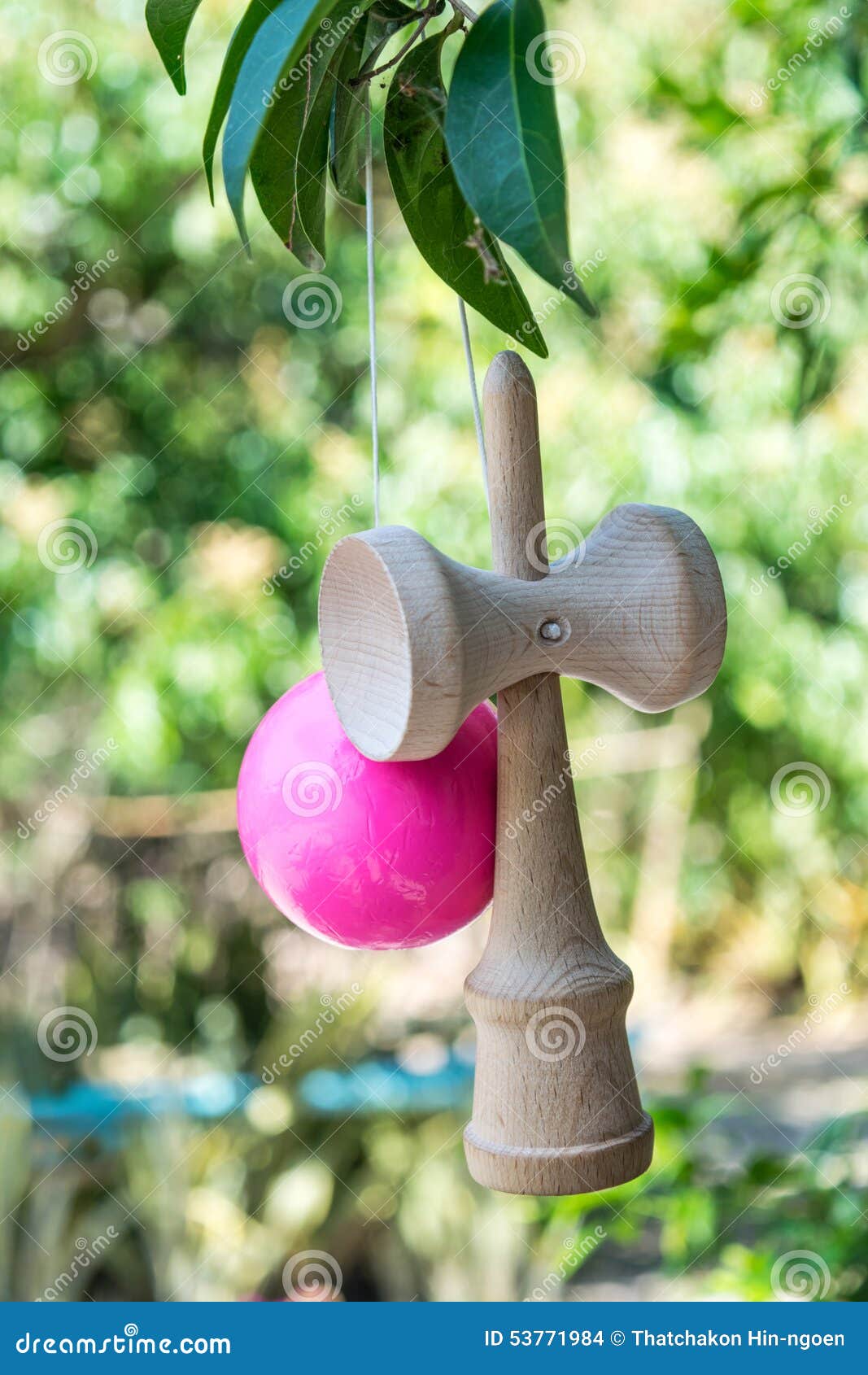 Kendama Pink stock photo. Image of heart, childhood, antique - 53771984