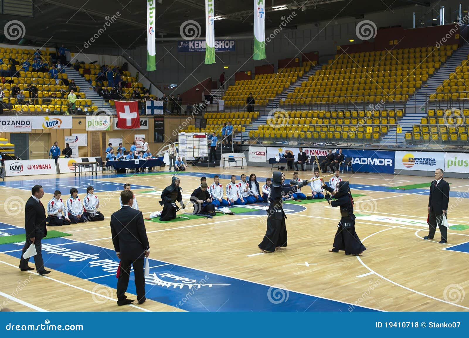 Kendo match editorial stock photo. Image of helmet, combative - 19410718