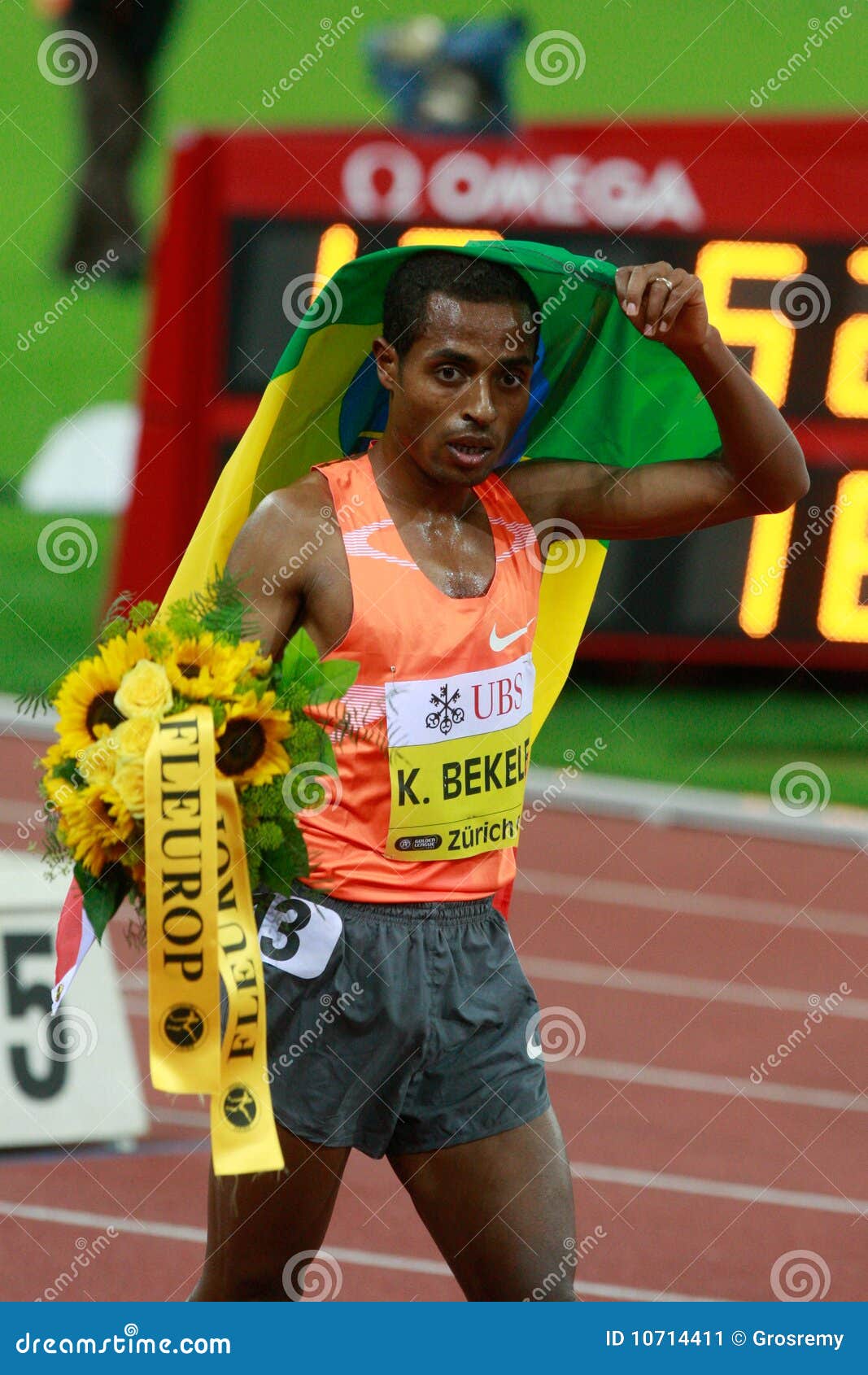 Kenenisa Bekele editorial photo. Image of athl, tisme - 10714411