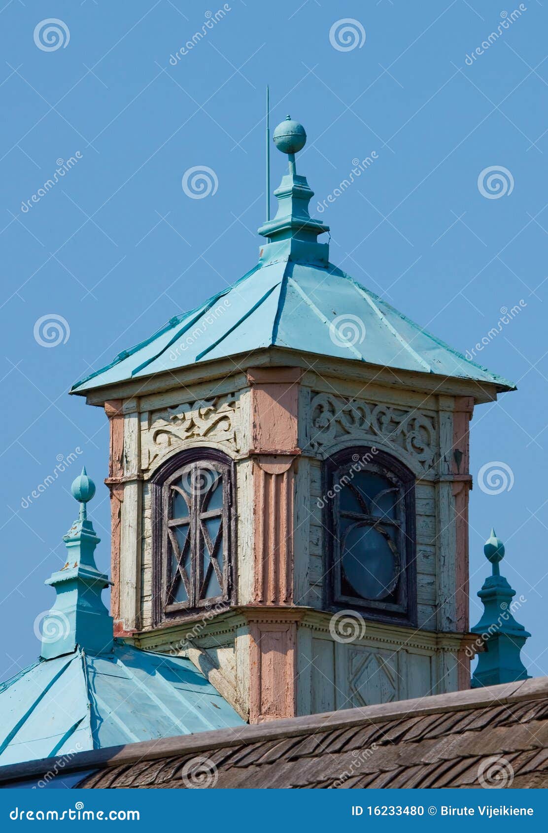 Kenesa in Trakai stock photo. Image of place, tower, architecture ...