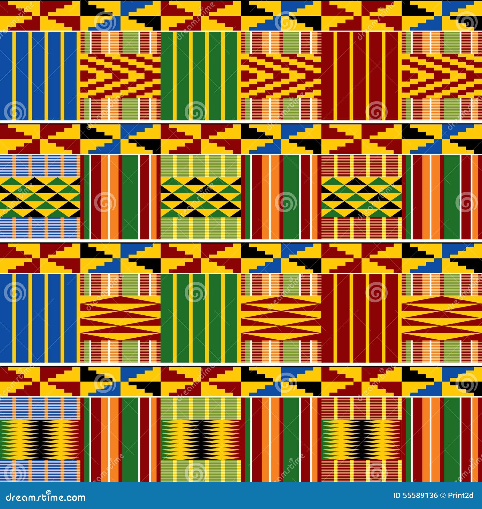 Kenia geometric ornament stock vector. Illustration of antique - 55589136