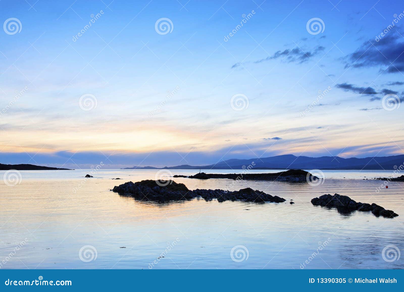 Kenmare Bay stock image. Image of blue, kenmare, travel - 13390305