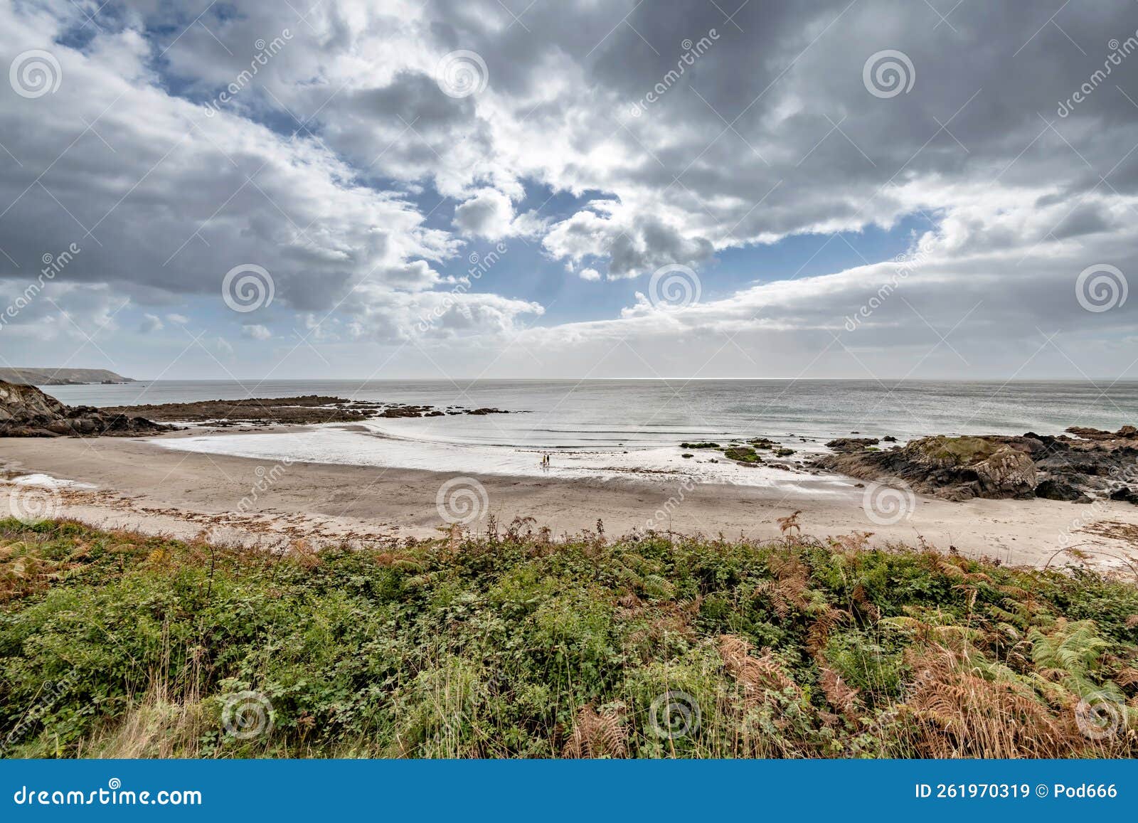 Kennack Sands Lizard Point and Peninsular Cornwall Stock Image - Image ...